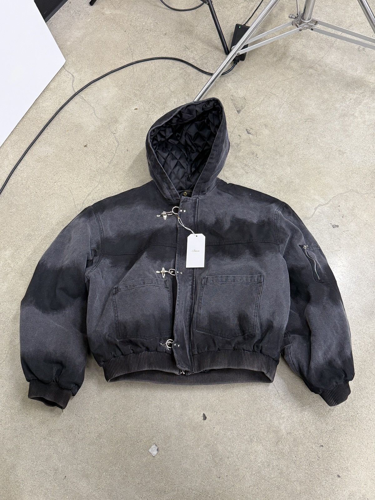 Other *NEW* Shinzo Clasp Jacket Black/Gray Size XL | Grailed