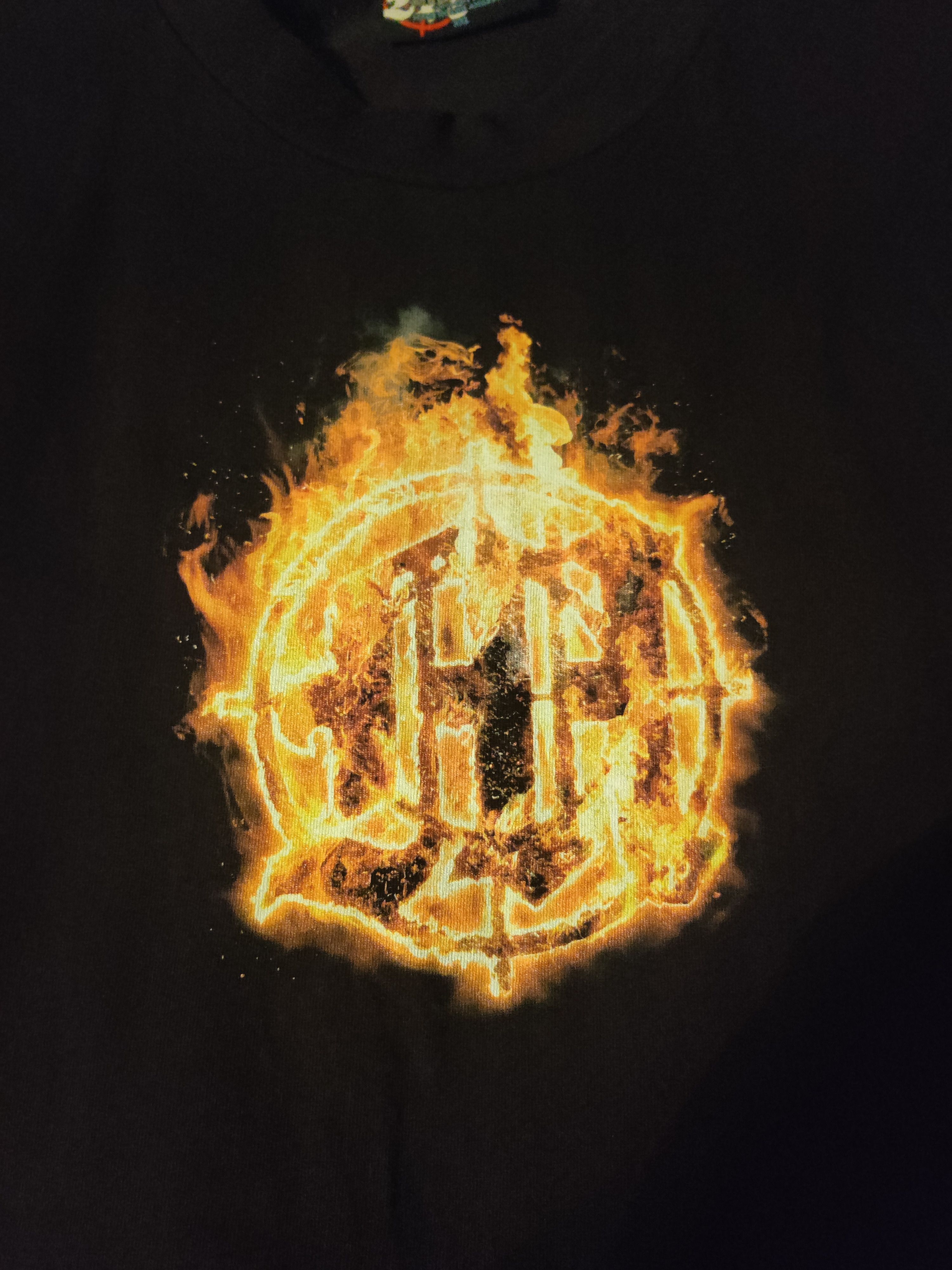 Menace Fire T-Shirt | Grailed