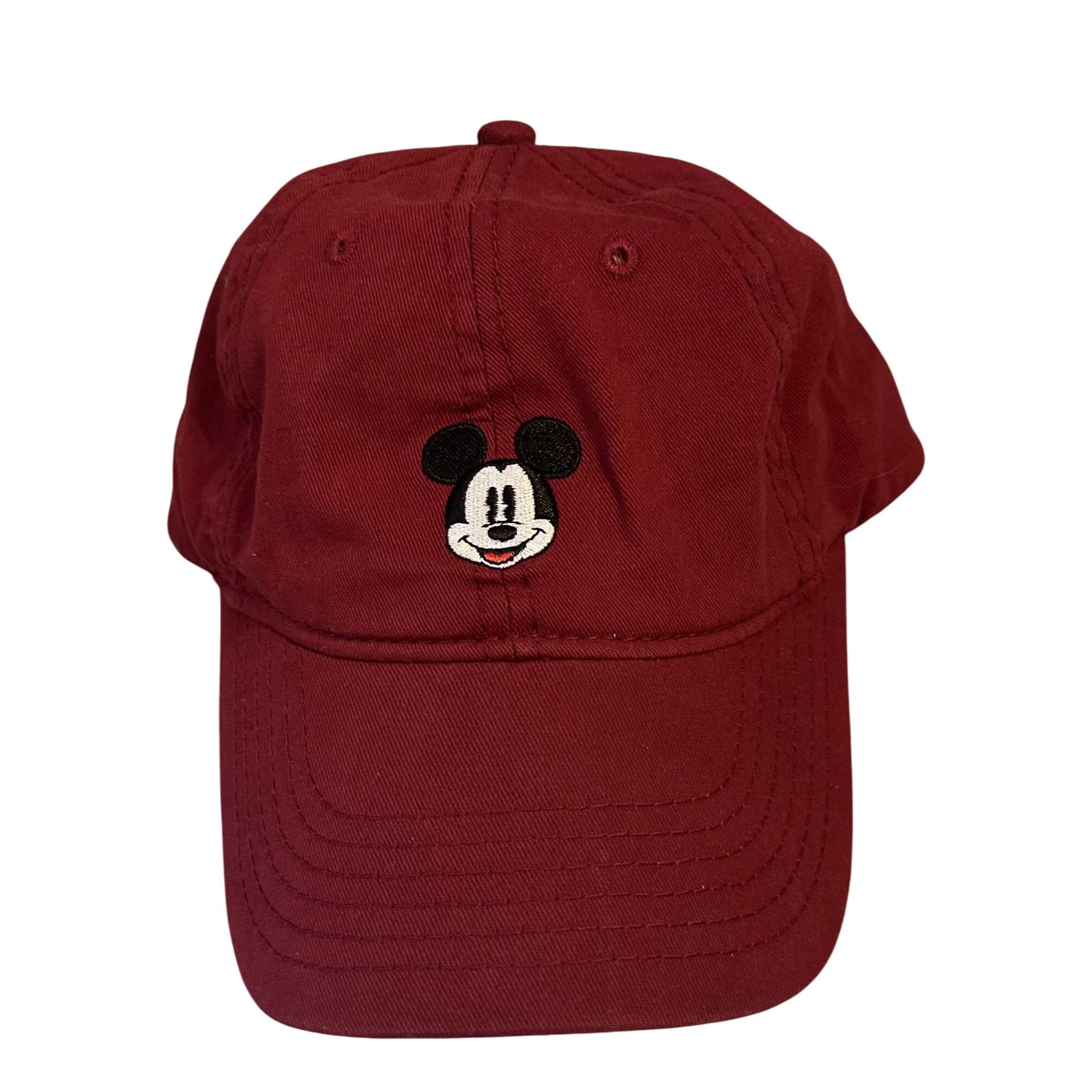 Disney Disney Mickey Mouse Logo Ball Cap Adjustable Buckle Hat Embr ...