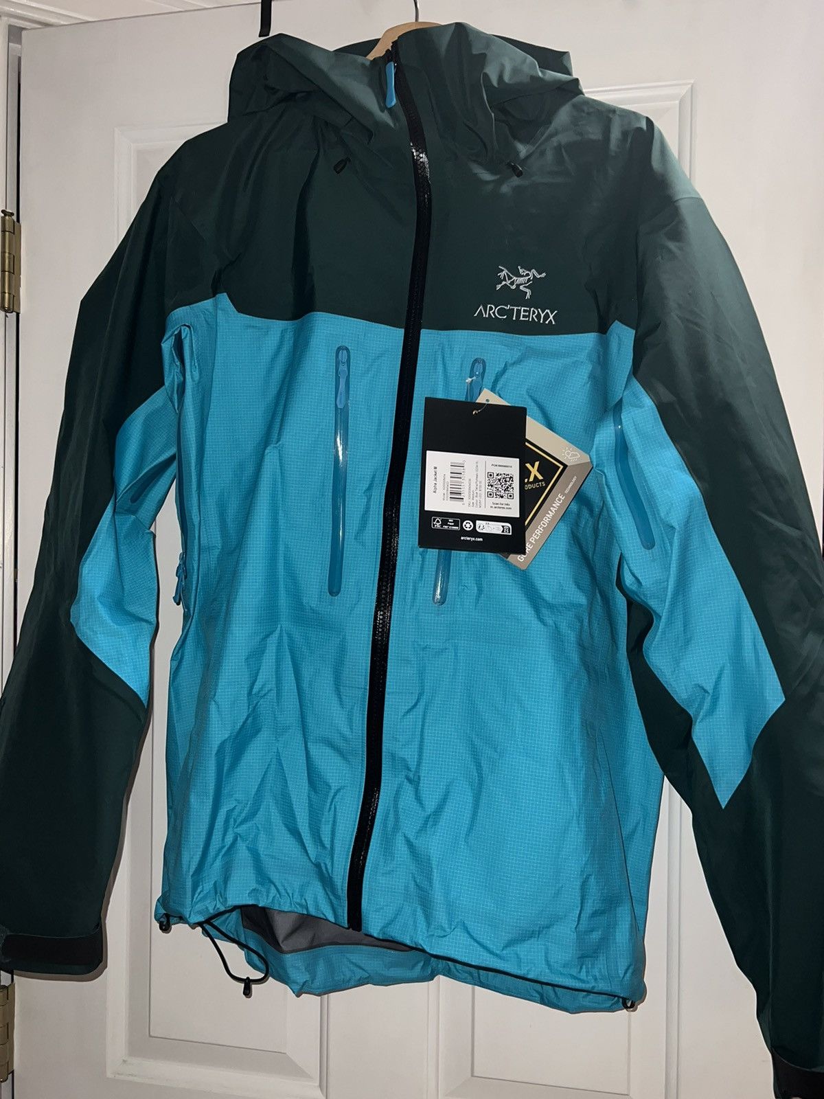 Arc'Teryx NWT Arc’teryx Alpha Jacket Blue Tetra/Pytheas size medium ...