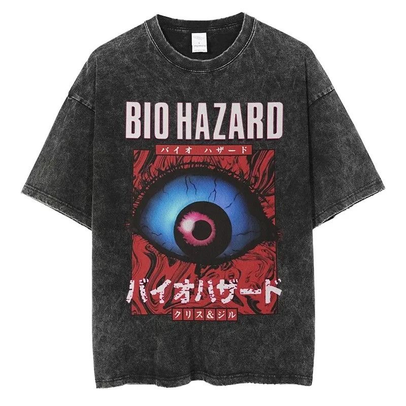 Japanese Brand × Streetwear × Tee Gothic Silent Hill Biohazard Survival ...