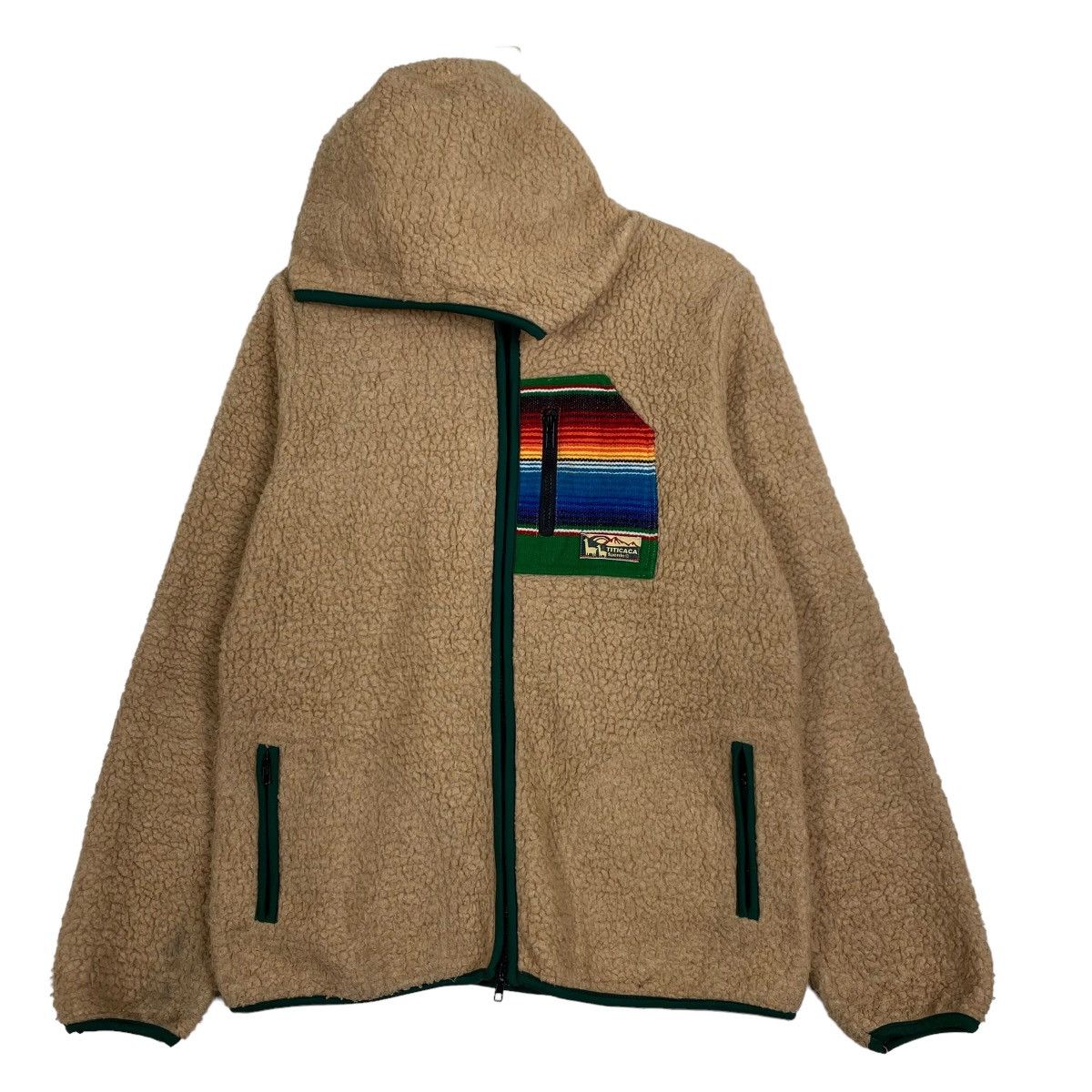 Japanese Brand Titi Caca fleece zipper hoodie | Grailed