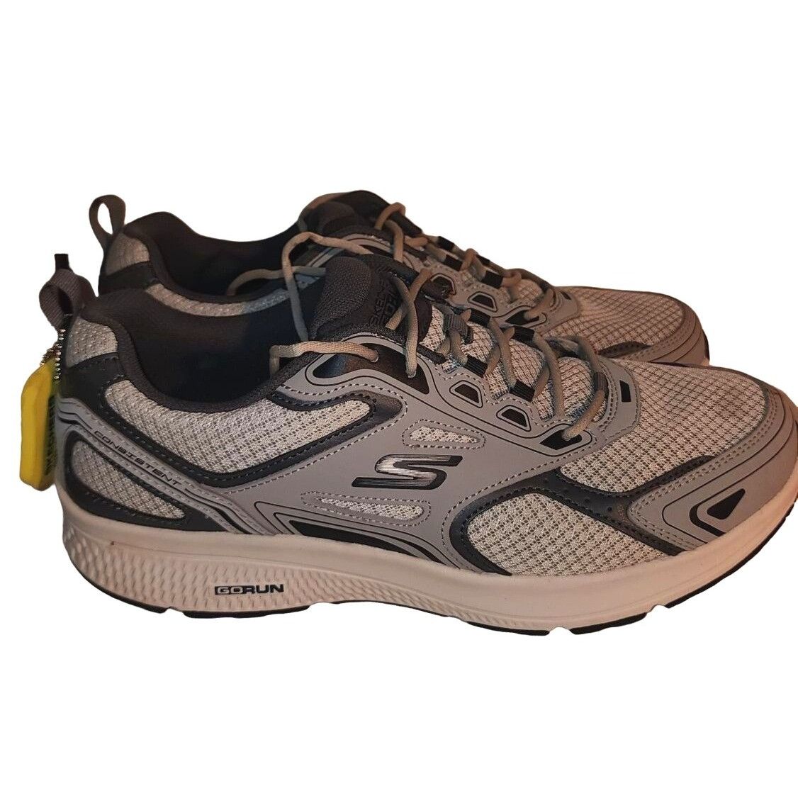 SKECHERS Mens Skechers Go Run Size 11 Gray Dk Gray Athletic Shoes Gog ...