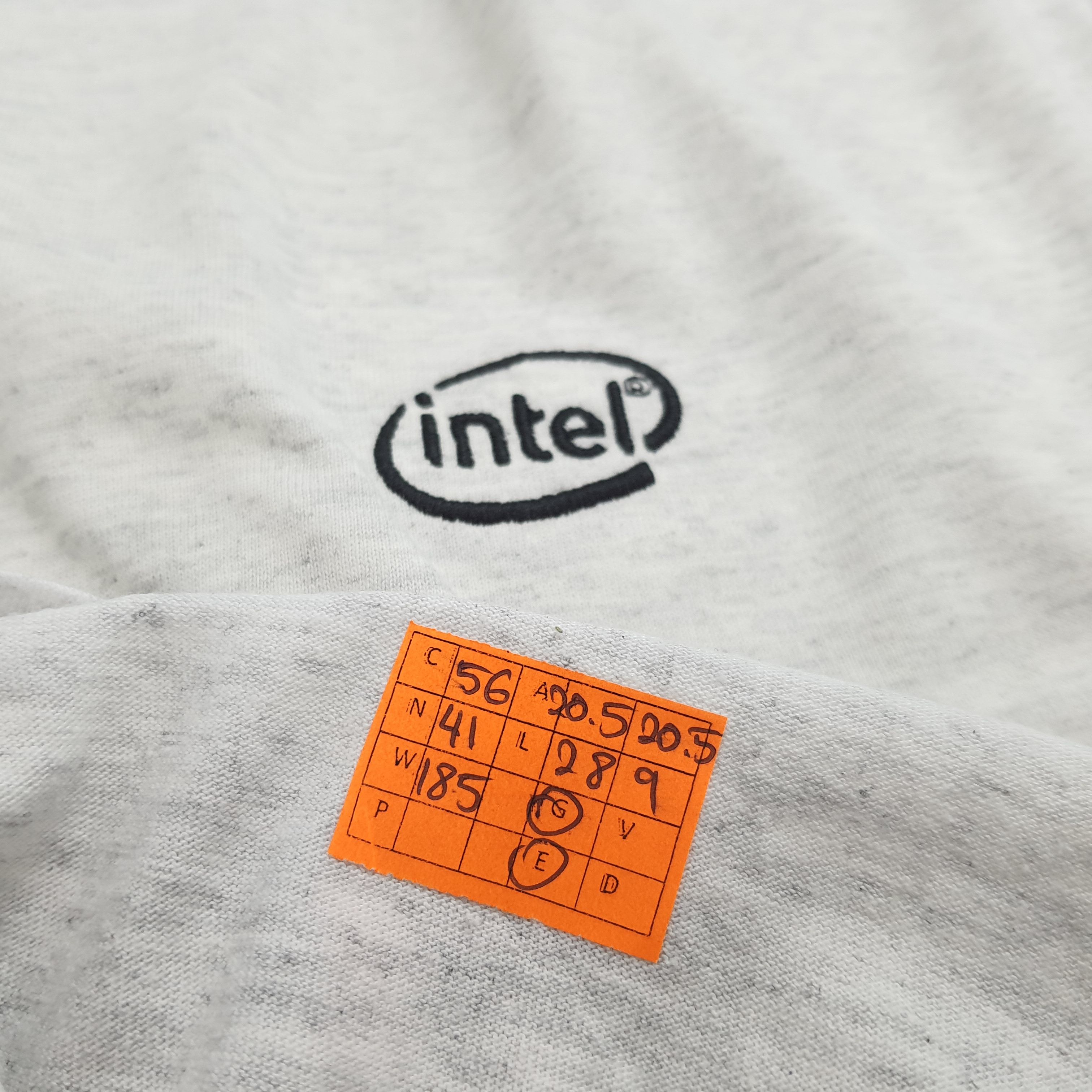 Microsoft INTEL Microsoft Small Logo Tshirt | Grailed