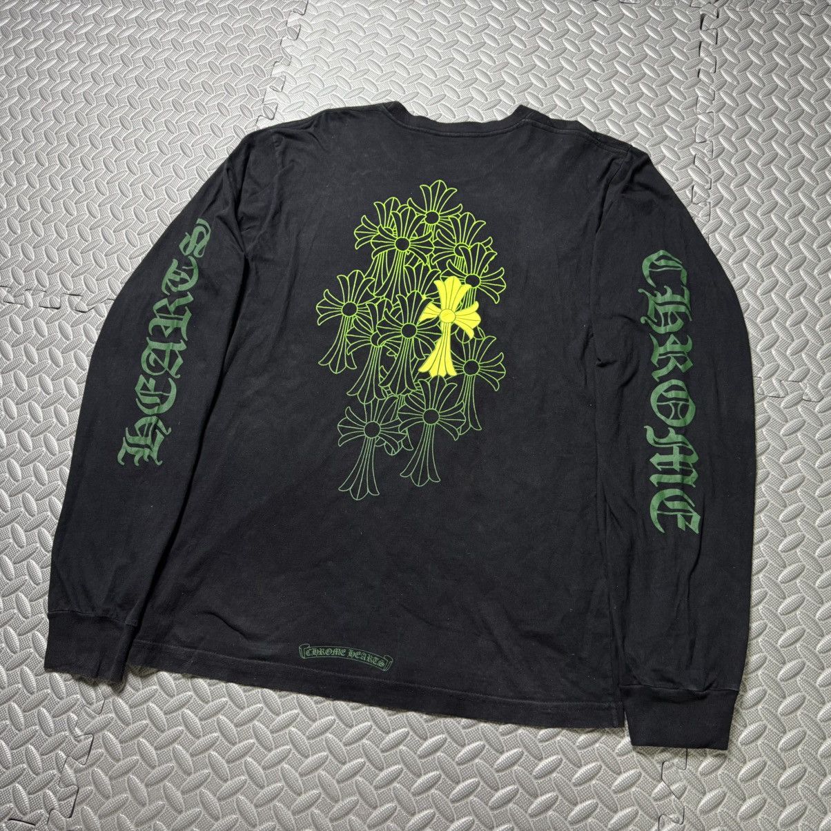 Chrome Hearts RARE! CEMETERY GRAVEYARD CROSS SCIPT SLEEVES | Grailed