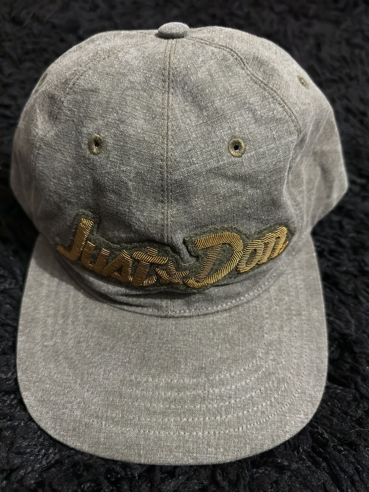 Just Don × READYMADE Just Don x READYMADE 2016 collab hat (Antique gold ...