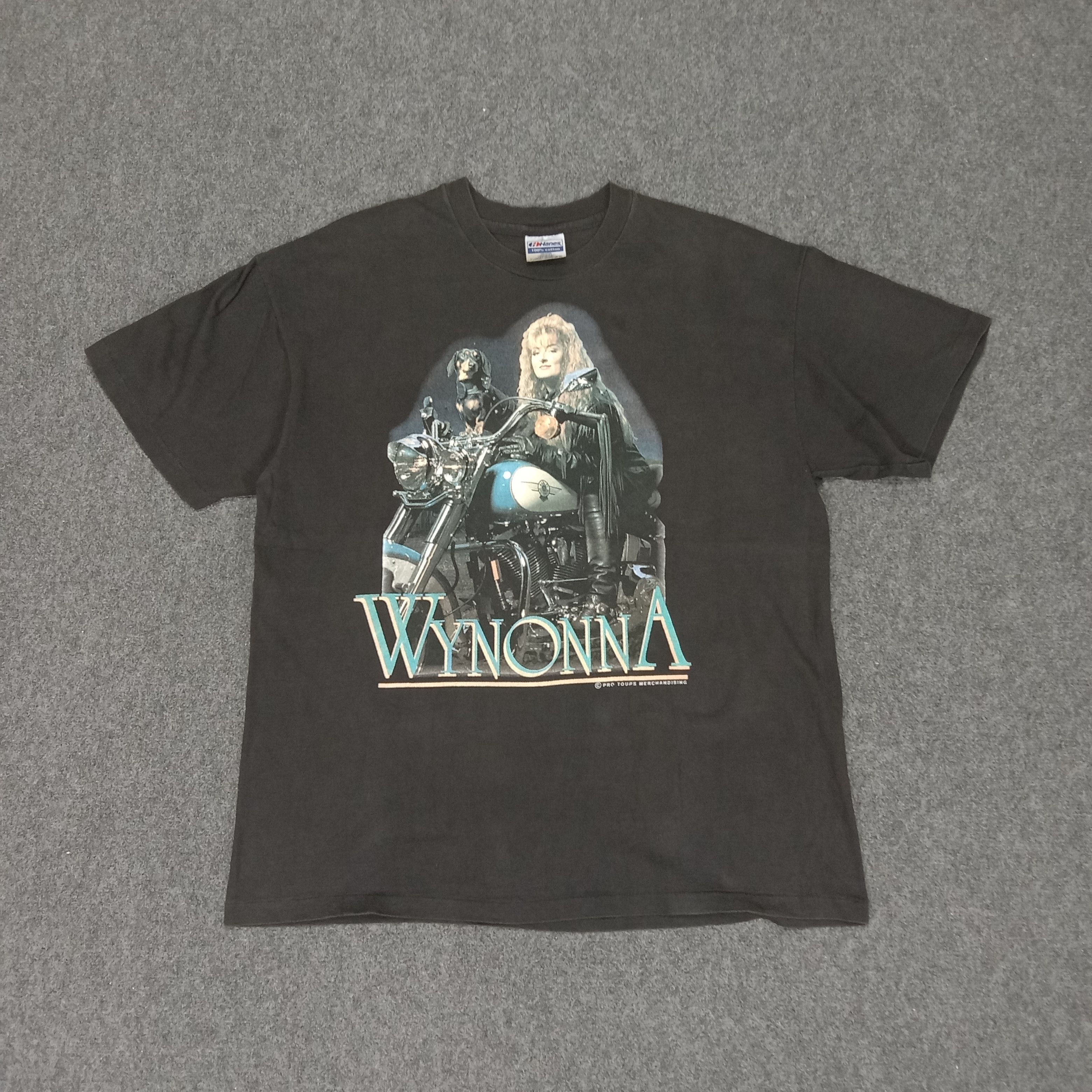 Movie × Tour Tee × Vintage Vintage 90's Wynonna American Singer Harley ...