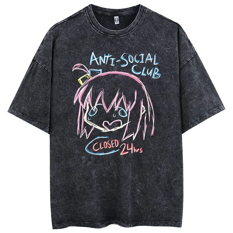Japanese Brand Japanese Bocchi Club The Rock Ryo Yamada Graphic T-Shirt ...