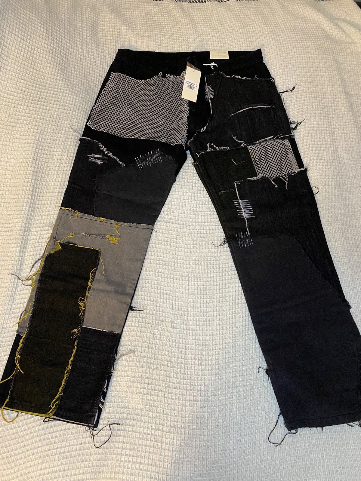 MNML MNML Baggy Patchwork Jeans | Grailed