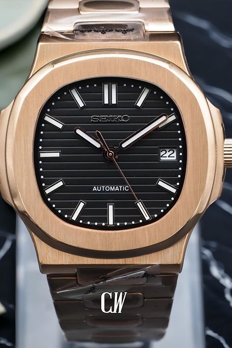 Seiko Seiko luxury custom “nautilus” watch | Grailed