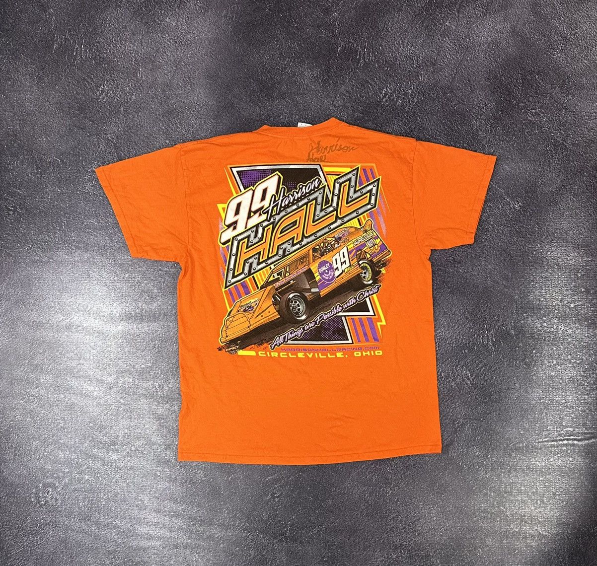 Formula 1 × NASCAR Vintage NASCAR Harrison Hall Signed Racing F1 ...