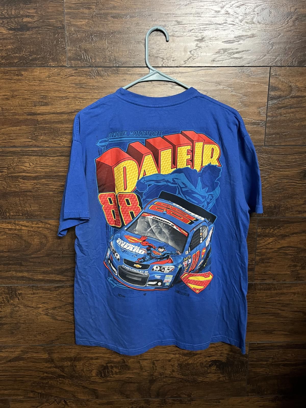 Chase Authentics Nascar T-shirt Superman x Dale Earnhardt Jr x National ...
