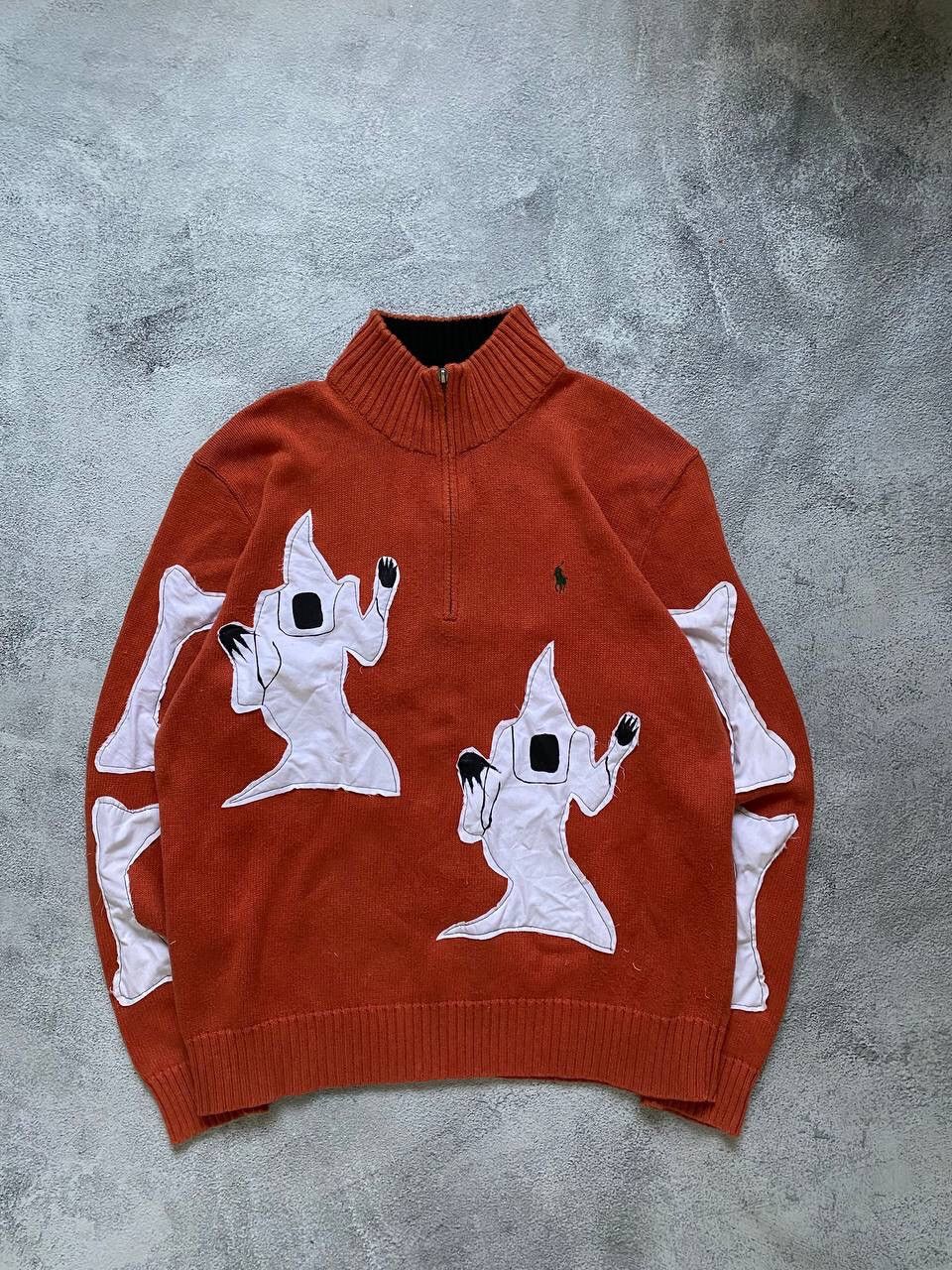 Polo Ralph Lauren Polo Ralph Lauren ghosts distressed custom sweater ...