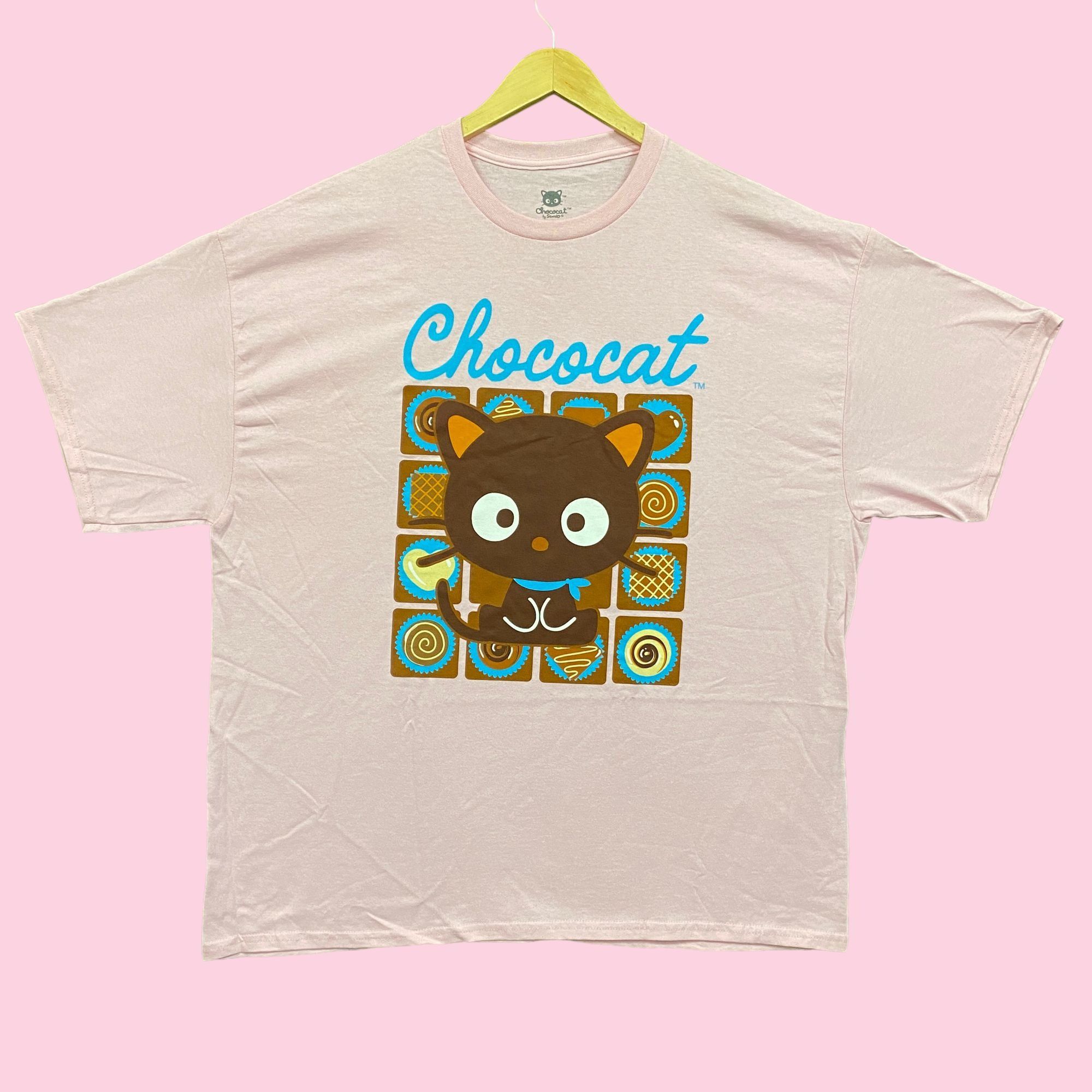 Universal Studios Chococat by Sanrio Chocolate Box Poster Tee 2X | Grailed
