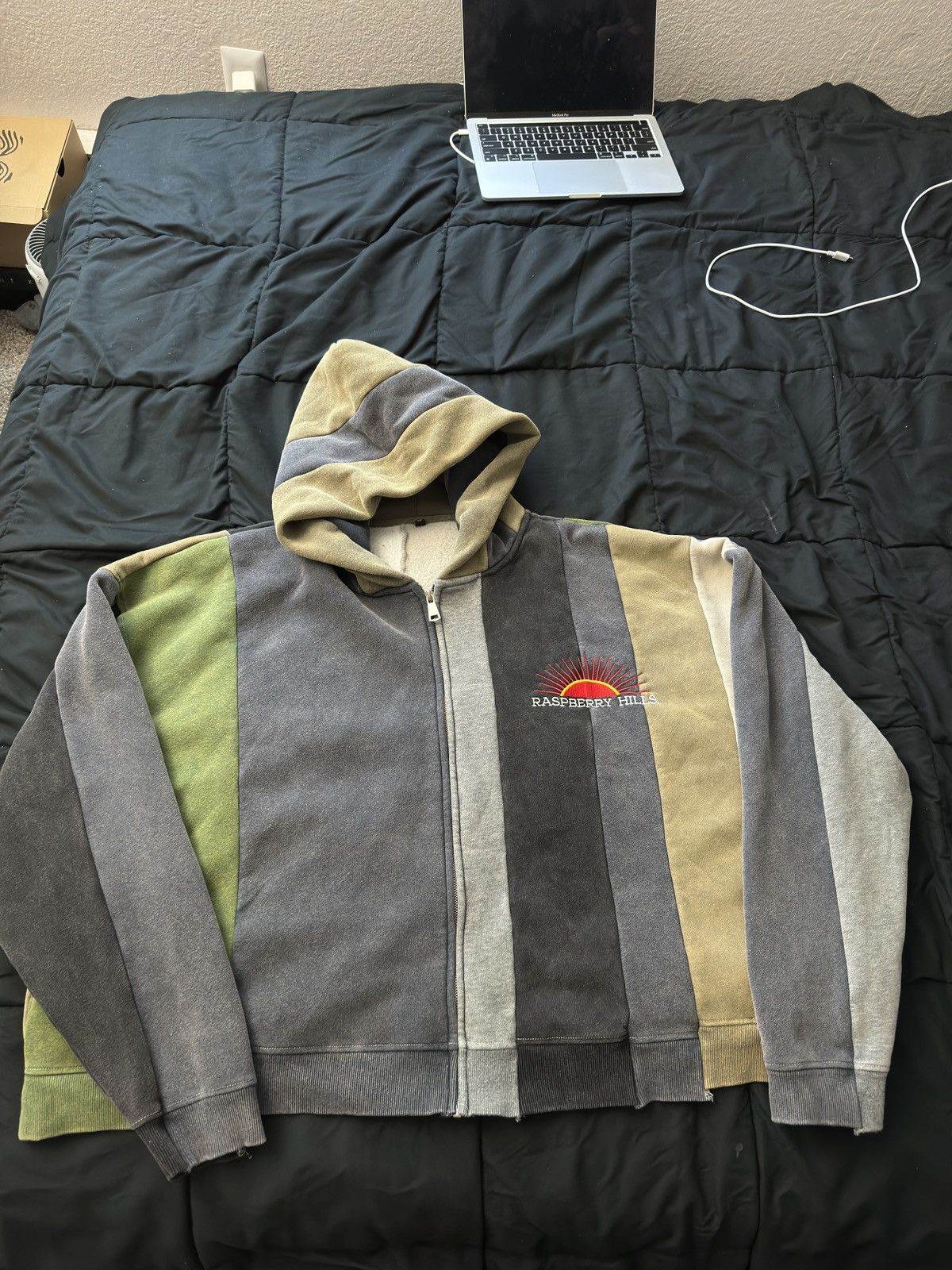 Streetwear × The GV Gallery Raspberry Hills Bonsai zip up hoodie | Grailed