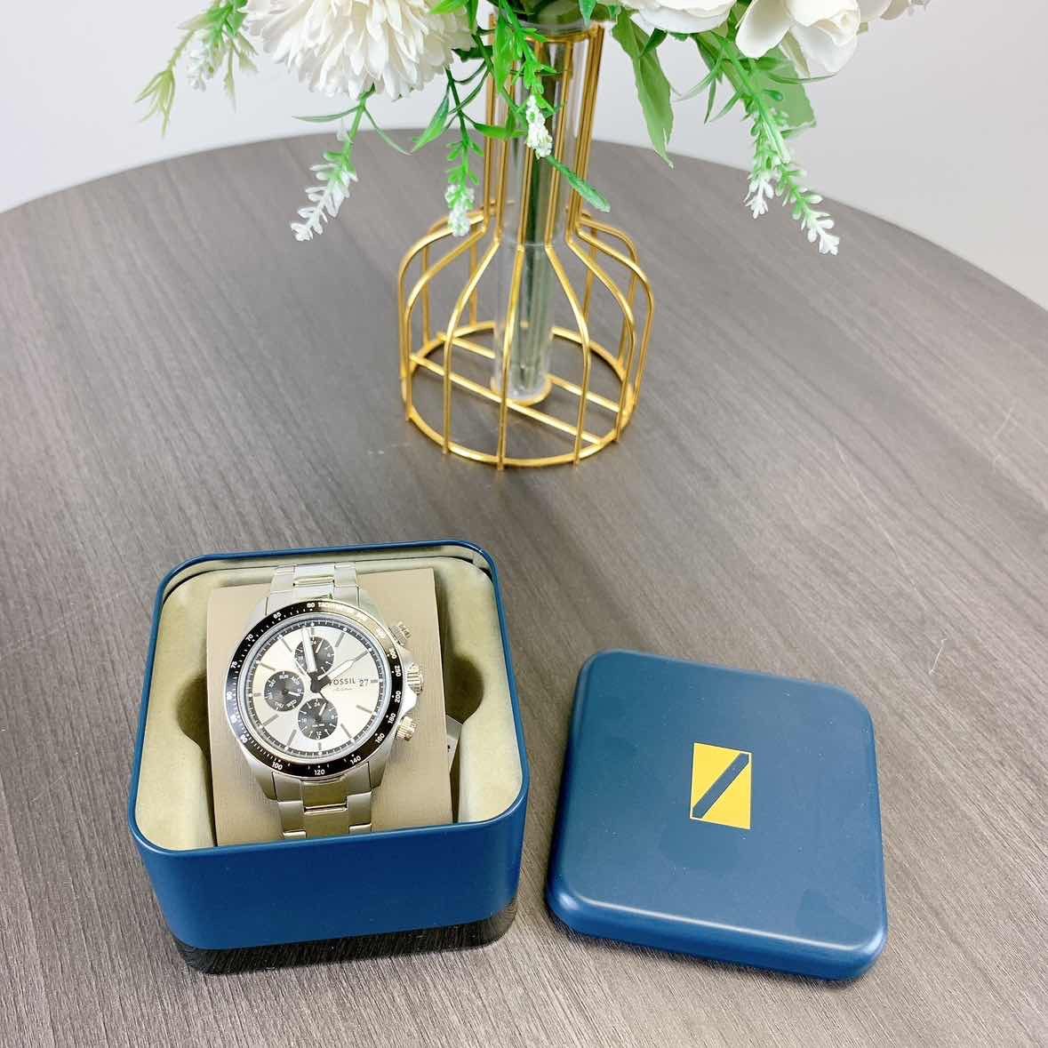 Fossil Fossil BQ2873 Autocross Multifunction Stainless Steel Watch ...