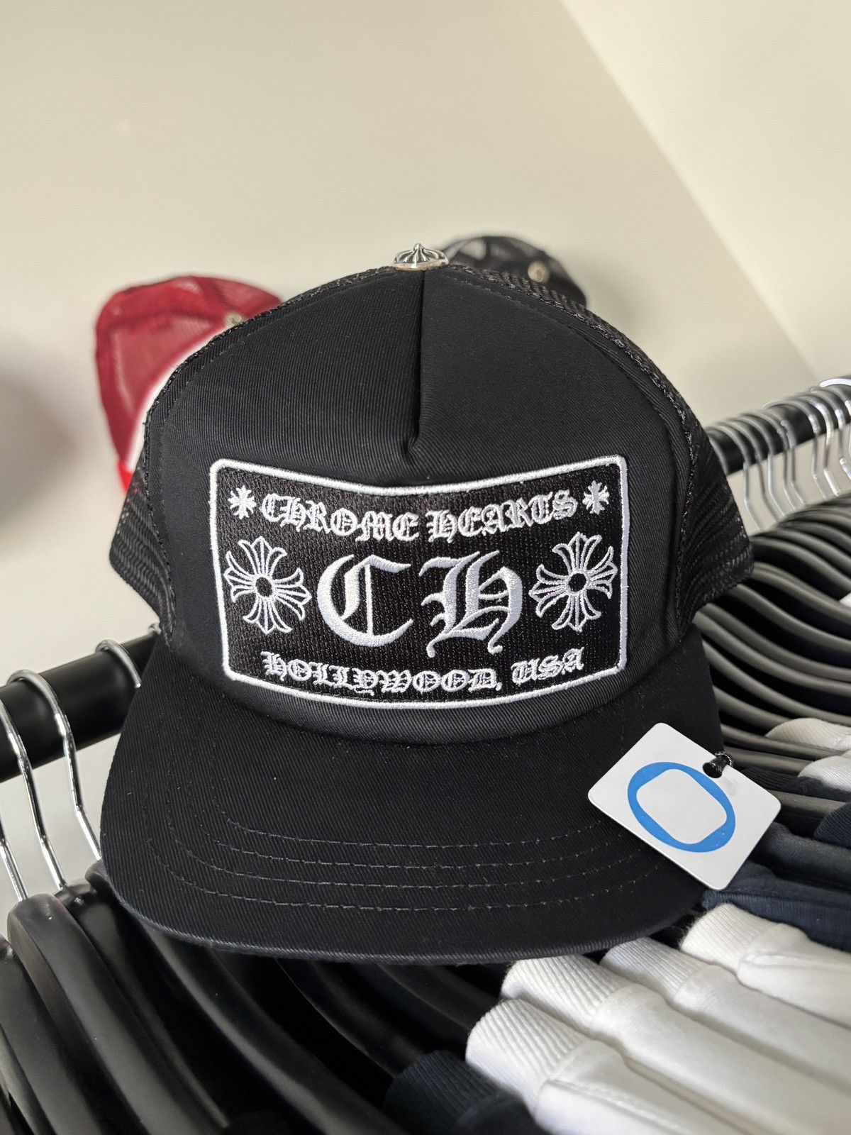 Chrome Hearts CHROME HEARTS HOLLYWOOD PATCH HAT | Grailed