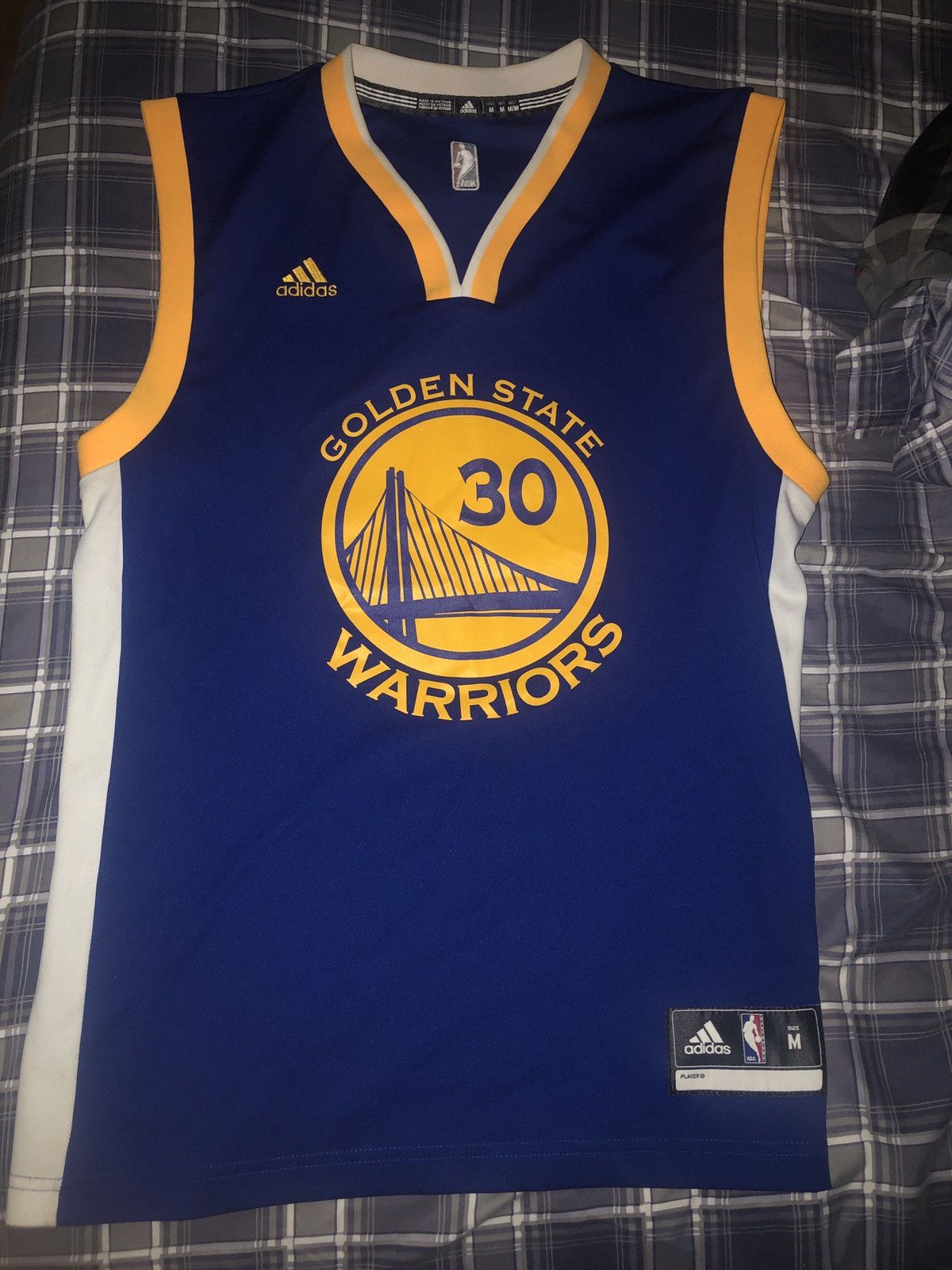 Adidas Stephen Curry Golden State Warriors Jersey | Grailed