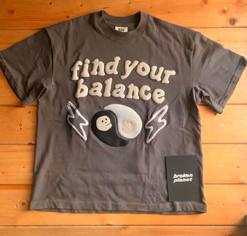 Broken Planet Broken Planet Market Tee - Find Your Balance | Grailed