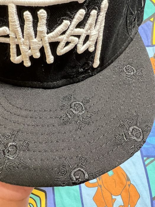 Stussy ***FINAL DROP***RARE 2009 STUSSY NEW ERA SKULL AOP CAP 7 1/2 ...