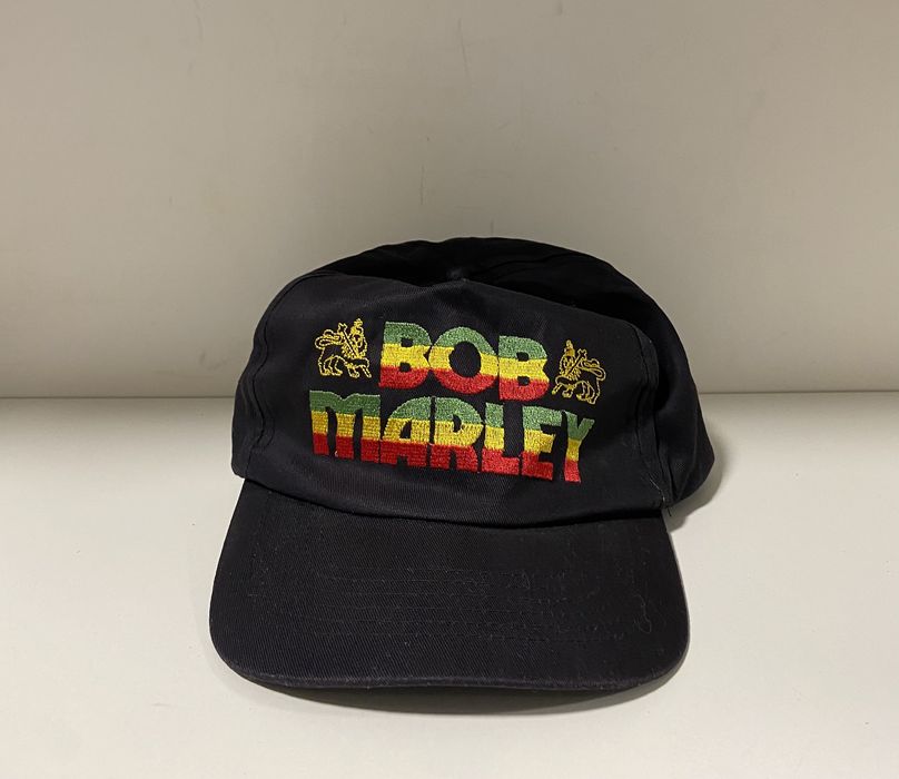 Vintage Vintage 90’s Bob Marley Reggae trucker cap | Grailed