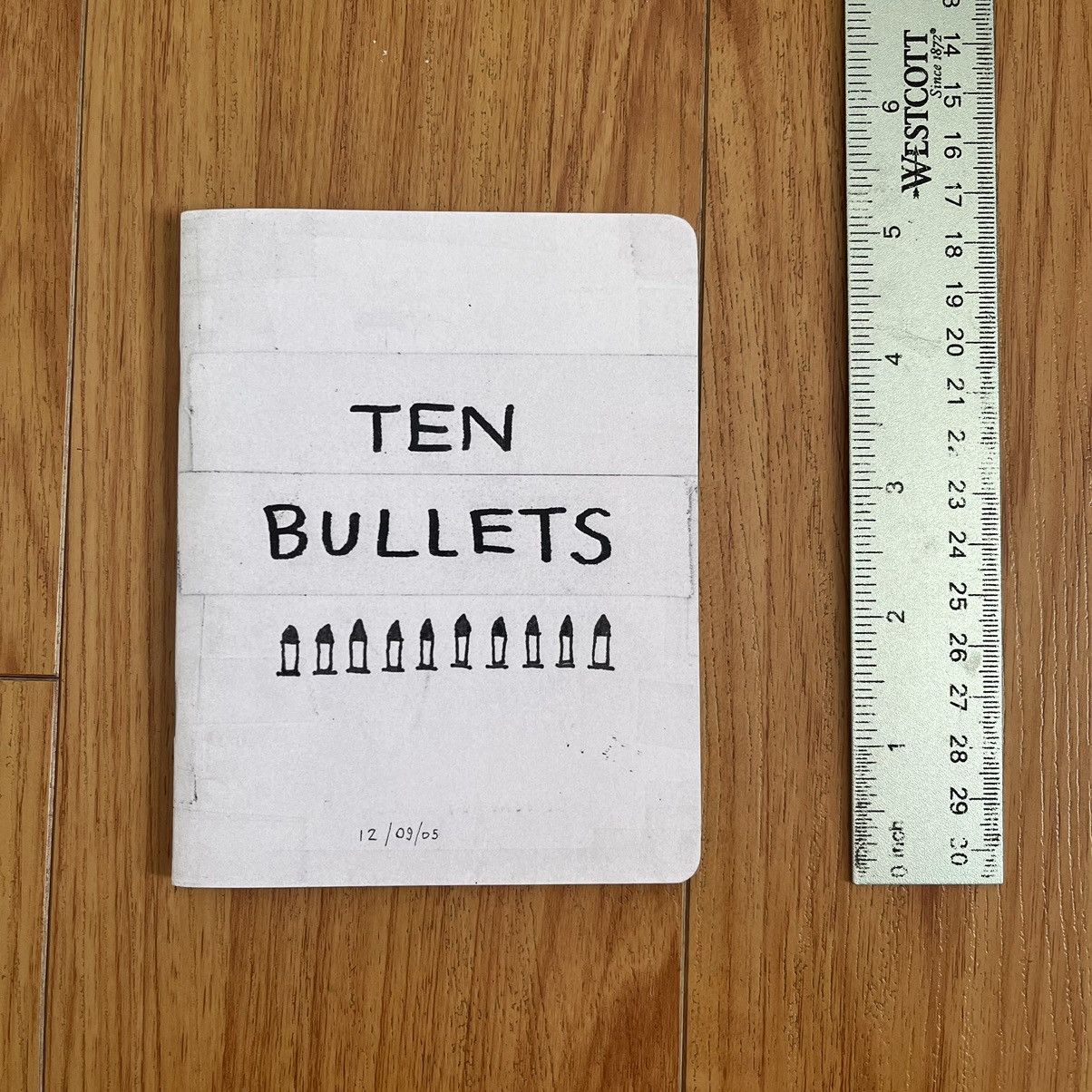 Tom Sachs Tom sachs ten bullets zine 2019 | Grailed