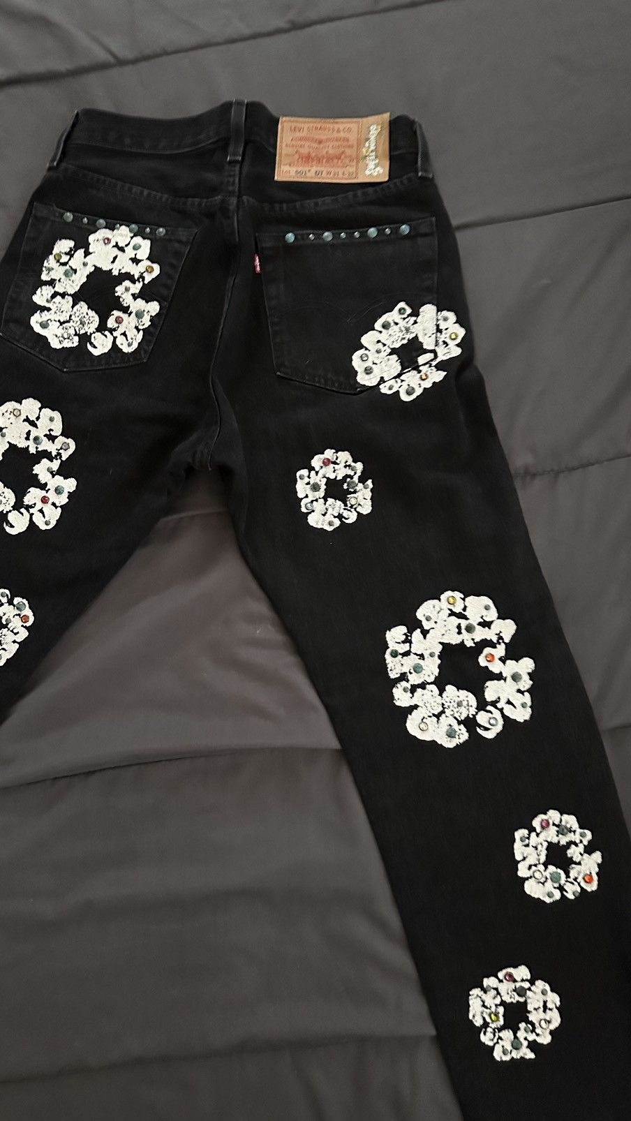 DENIM TEARS Denim tears rhinestone jeans | Grailed