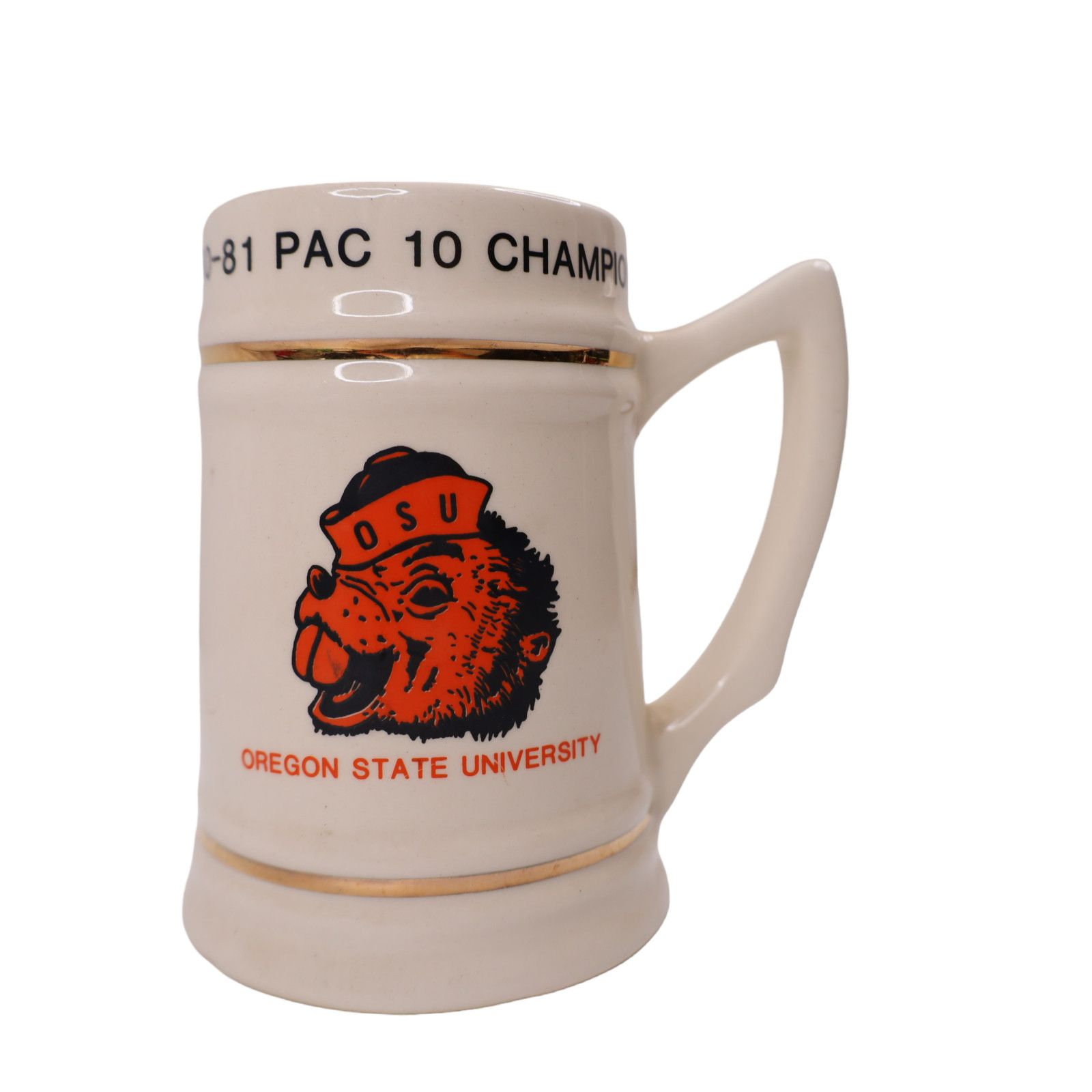 Collegiate × Vintage Vintage Oregon State Beavers 1980-81 Pac 10 Beer ...