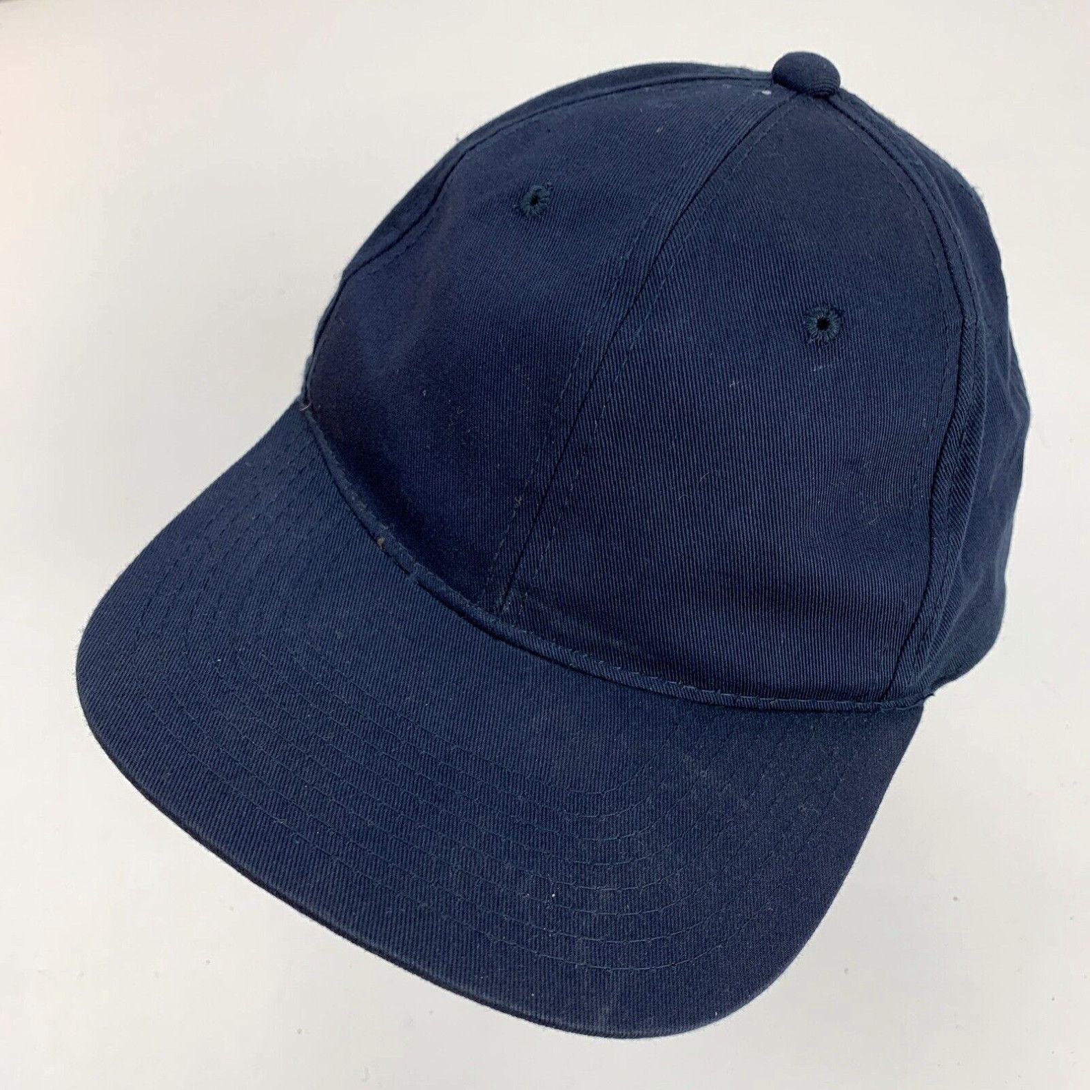 Vintage Signatures Brand Blank Blue Ball Cap Hat Snapback Baseball ...