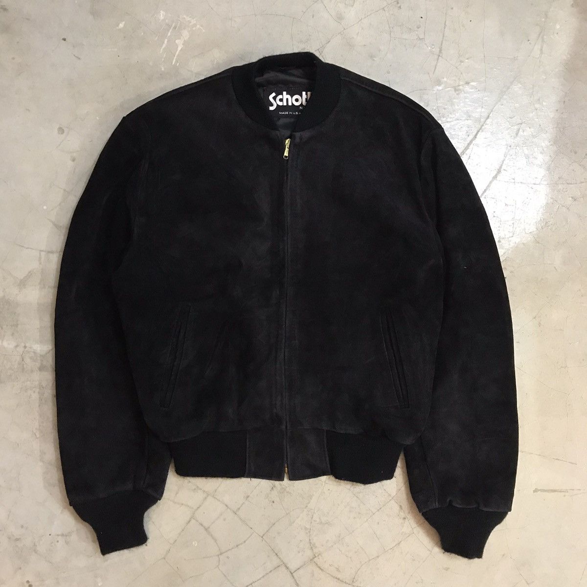 Genuine Leather × Schott × Vintage 1990's Schott USA Sheepskin Detroit Jackets | Grailed
