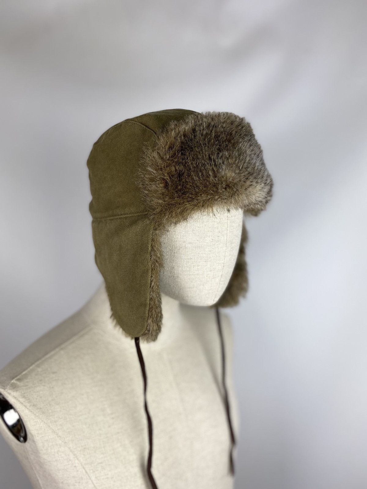 Japanese Brand Gant Japanese Style Ushanka Trapper Fur Hat size L / Xl ...