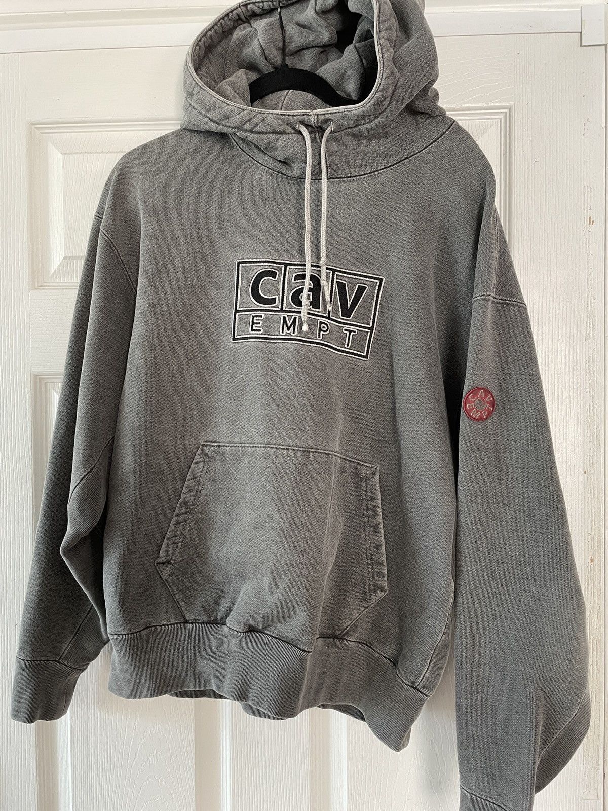 Cav Empt × Japanese Brand Cav Empt Box Logo Popover Hoodie | Grailed