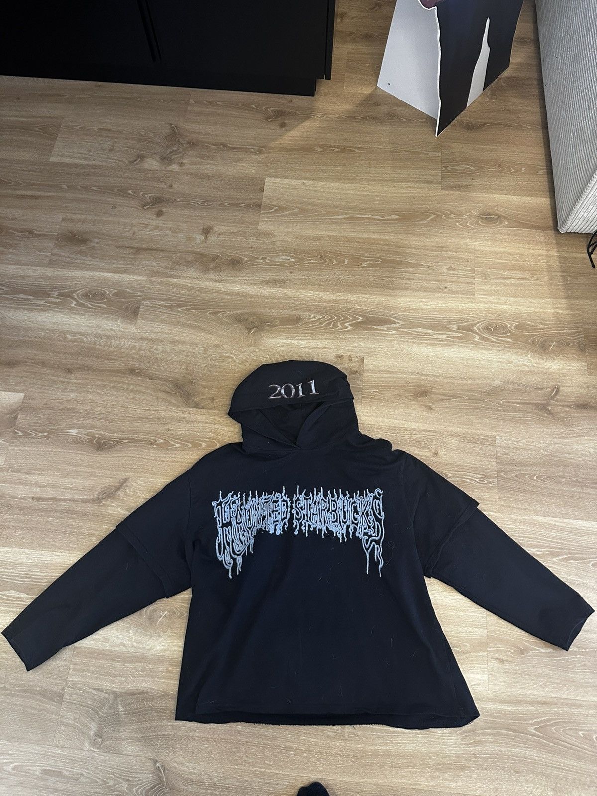 Asspizza × Haunted Starbucks Haunted Starbucks 2011 Hoodie | Grailed