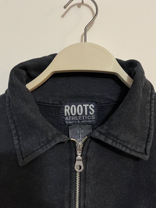 Vintage Vintage 90s Roots Quarter Zip Sweatshirt | Grailed