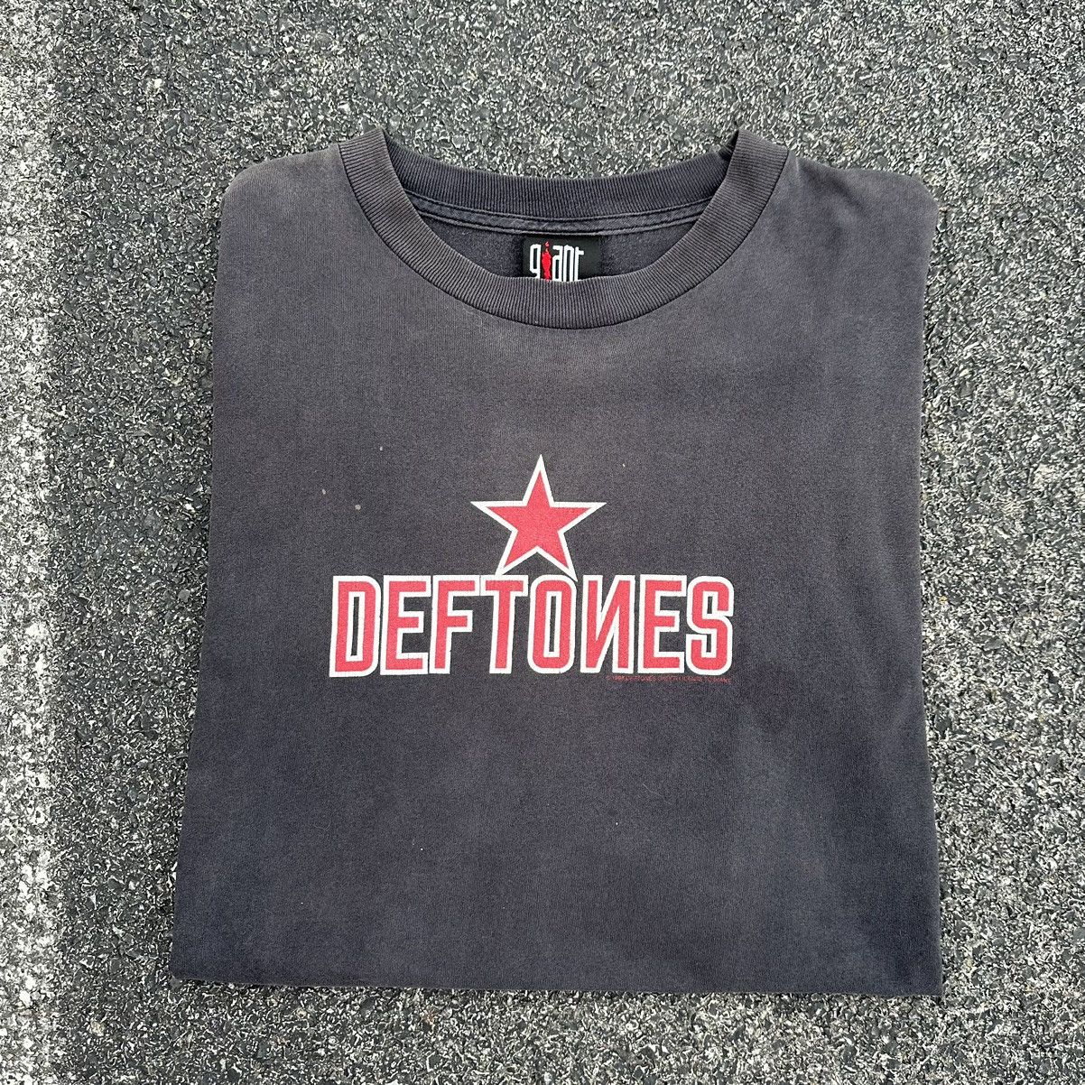 Vintage Rare Vintage 90s Deftones “Soviet Star” Banned Logo Band Tee ...