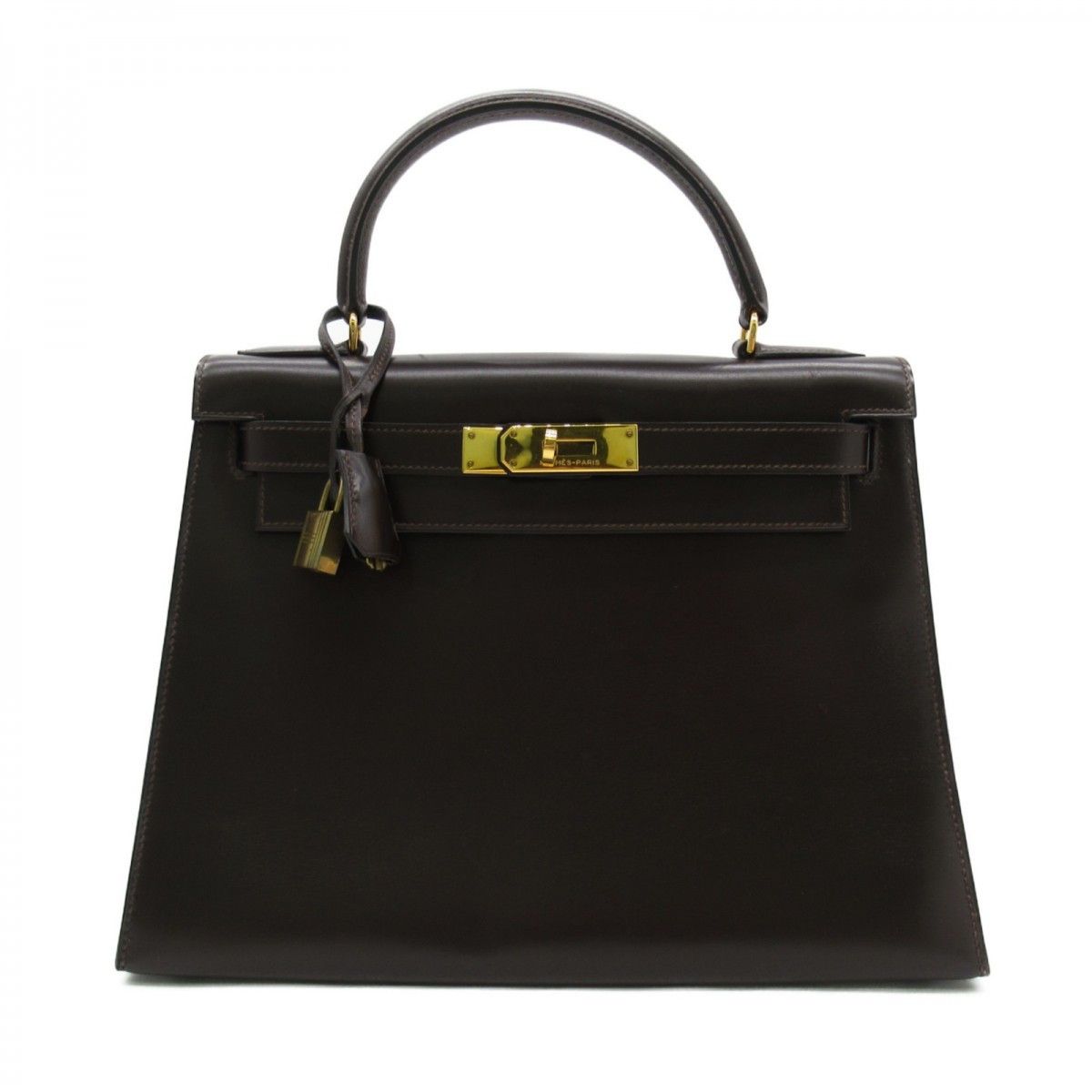 Hermes Box Calf Kelly 28 | Grailed