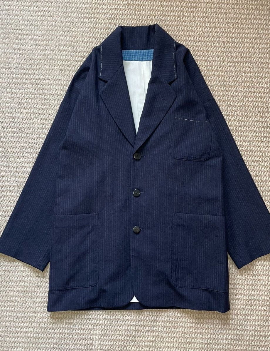 Visvim Visvim New Hope Jkt 17Aw Striped Blend Suit Jacket | Grailed