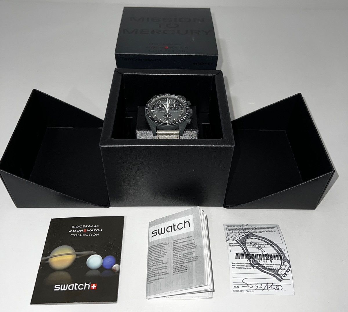 Swatch Omega x Swatch Mission To Mercury Moonswatch | Grailed