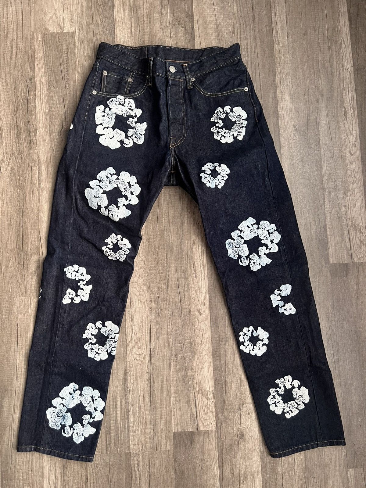 DENIM TEARS Denim Tears Selvedge Jeans (read description) | Grailed
