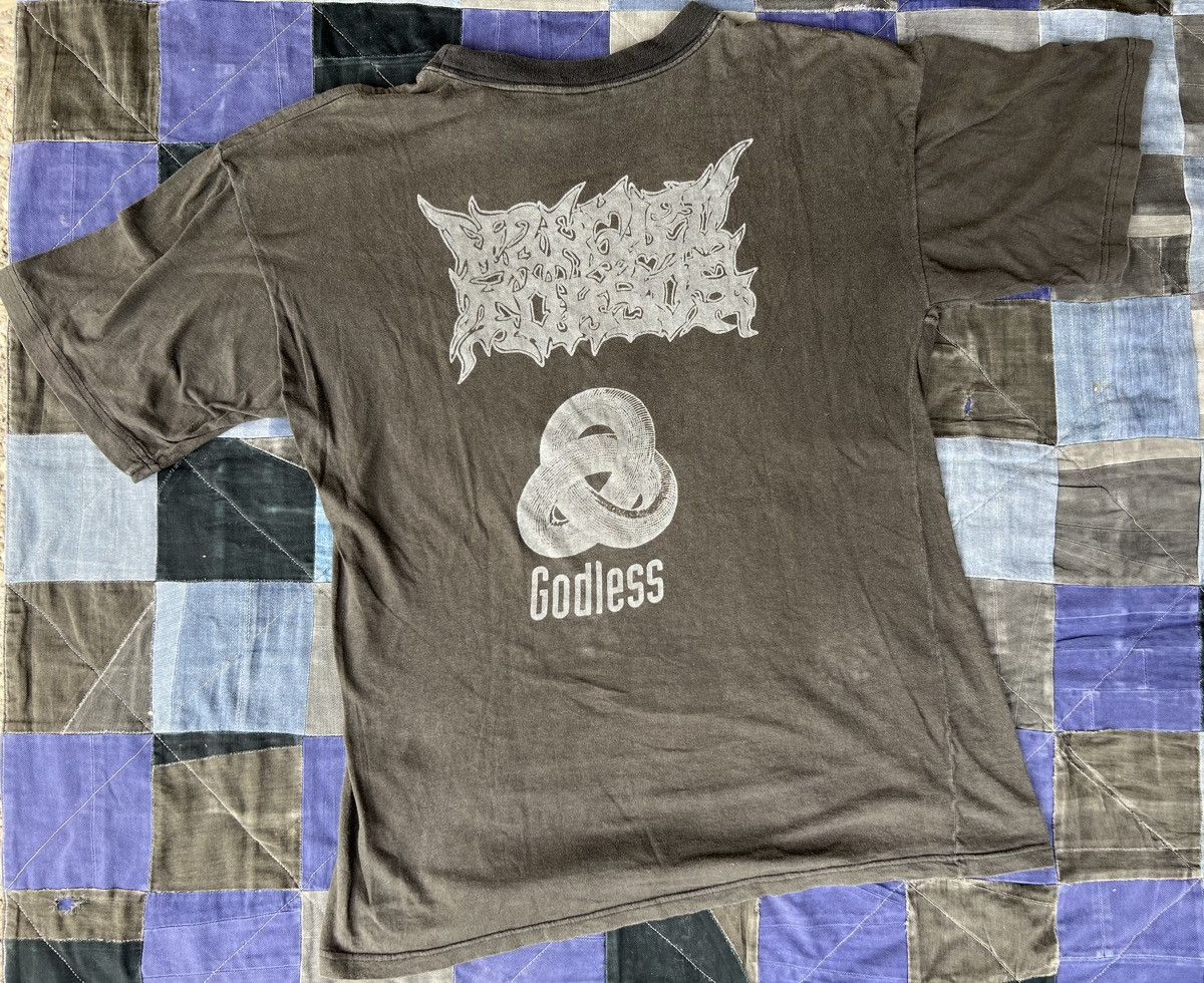 Vintage Vintage 1996 Mangled Torsos Godless Band tee Grindcore rare ...
