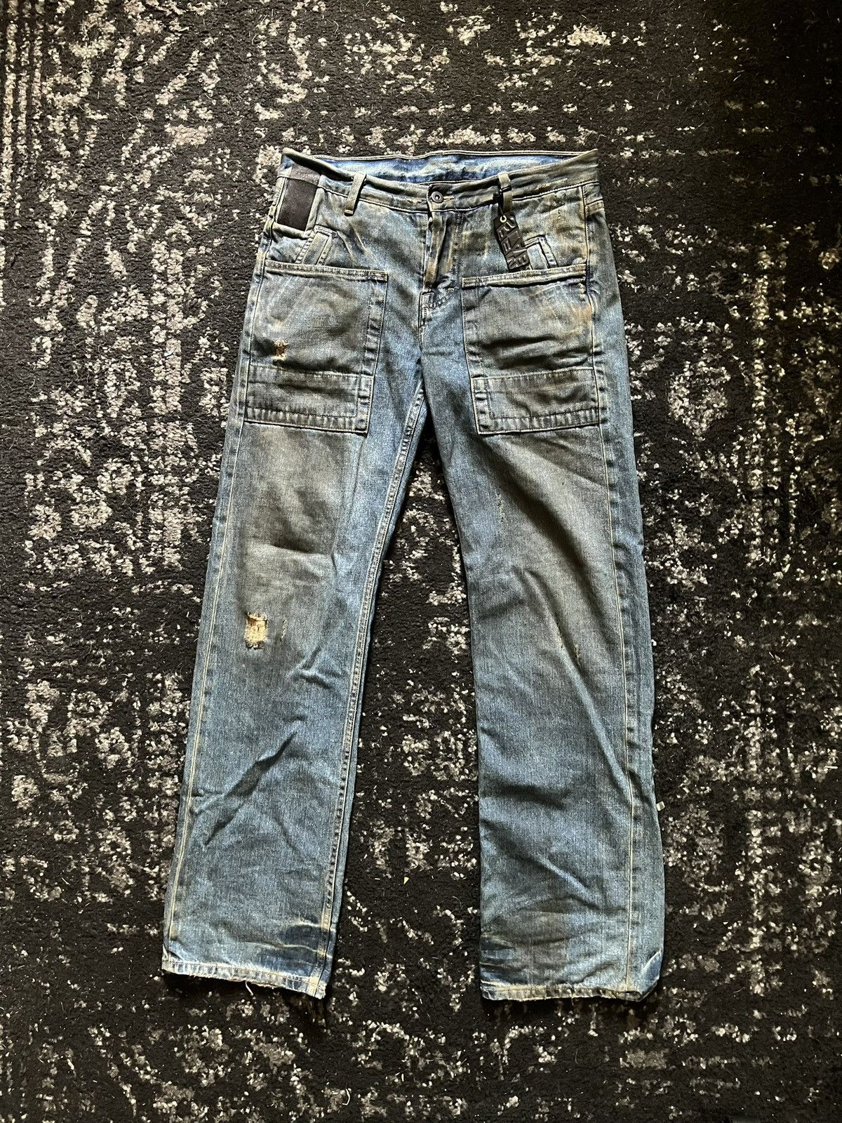 Rick Owens Rick owens Slab denim | Grailed