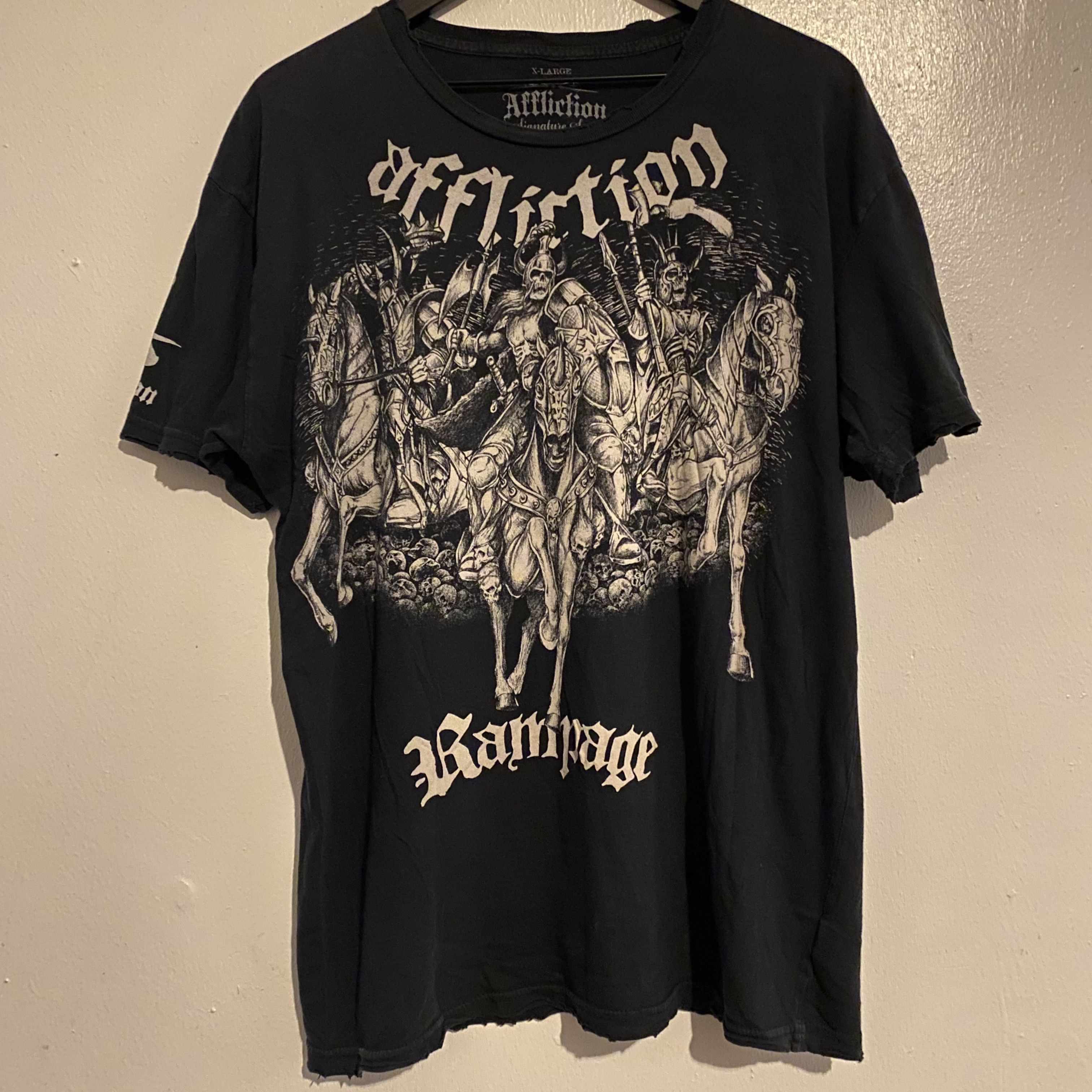 Affliction × Designer × Streetwear Affliction x Quinten Rampage Jackson ...