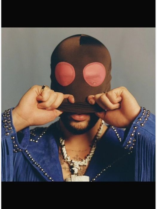 Vintage Bad Bunny Mask nadie sabe lo que va a pasar mañana | Grailed