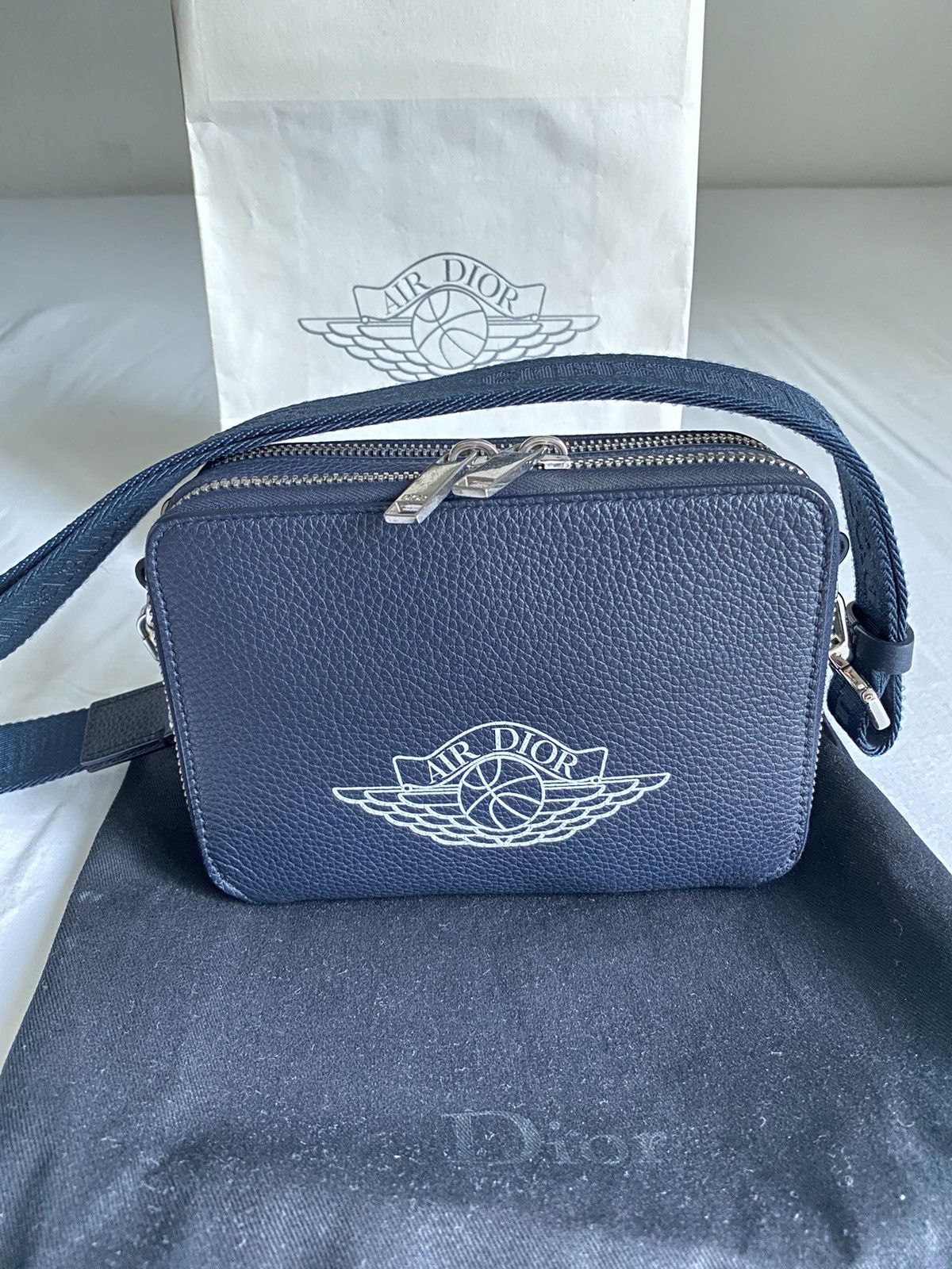 Dior × Jordan Brand Dior x Air Jordan Bag | Grailed