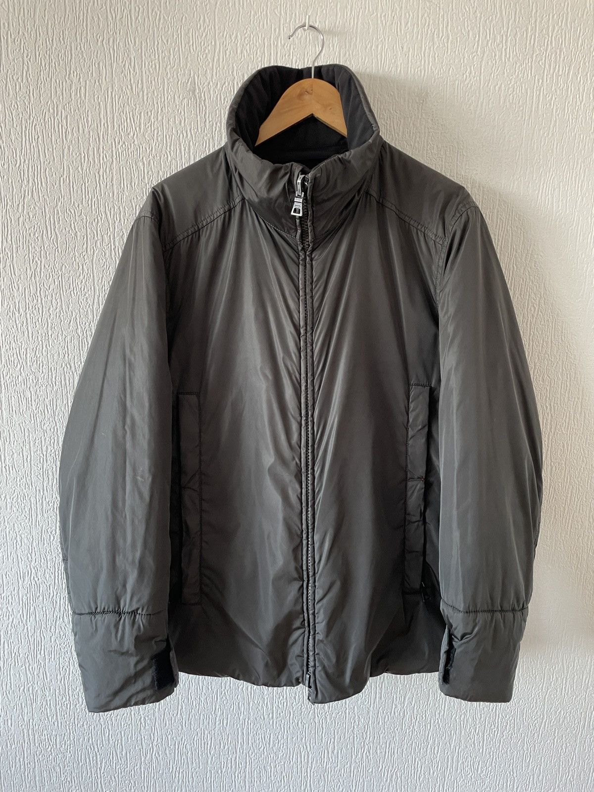 Vintage PRADA Jacket Nylon Work Field Reversible 2000's red tab | Grailed