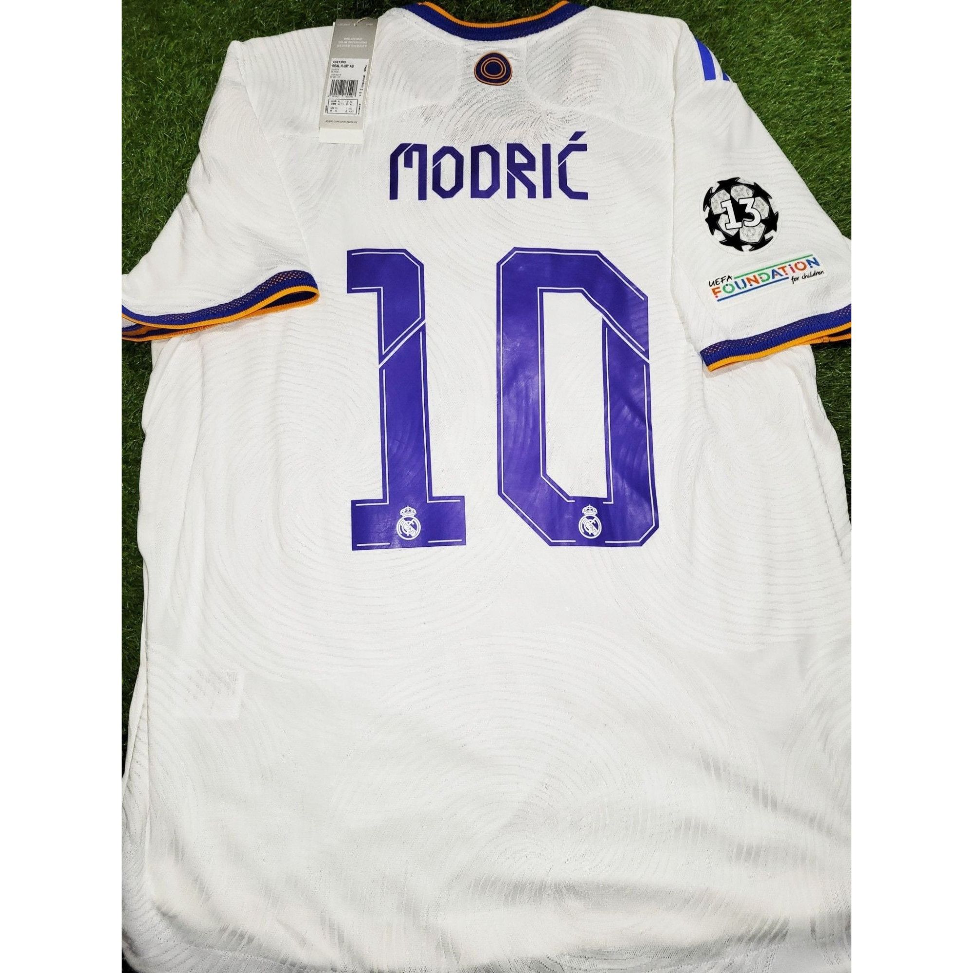 Adidas Modric Real Madrid 2021 2022 FINAL Soccer Jersey BNWT XL | Grailed