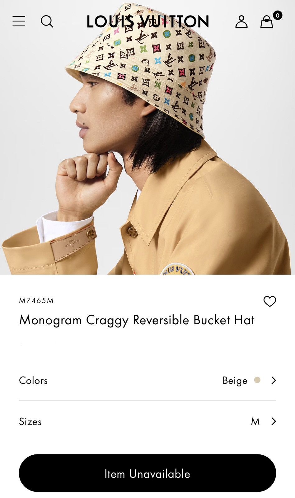 Louis Vuitton Louis Vuitton Tyler The Creator Monogram Craggy Bucket ...