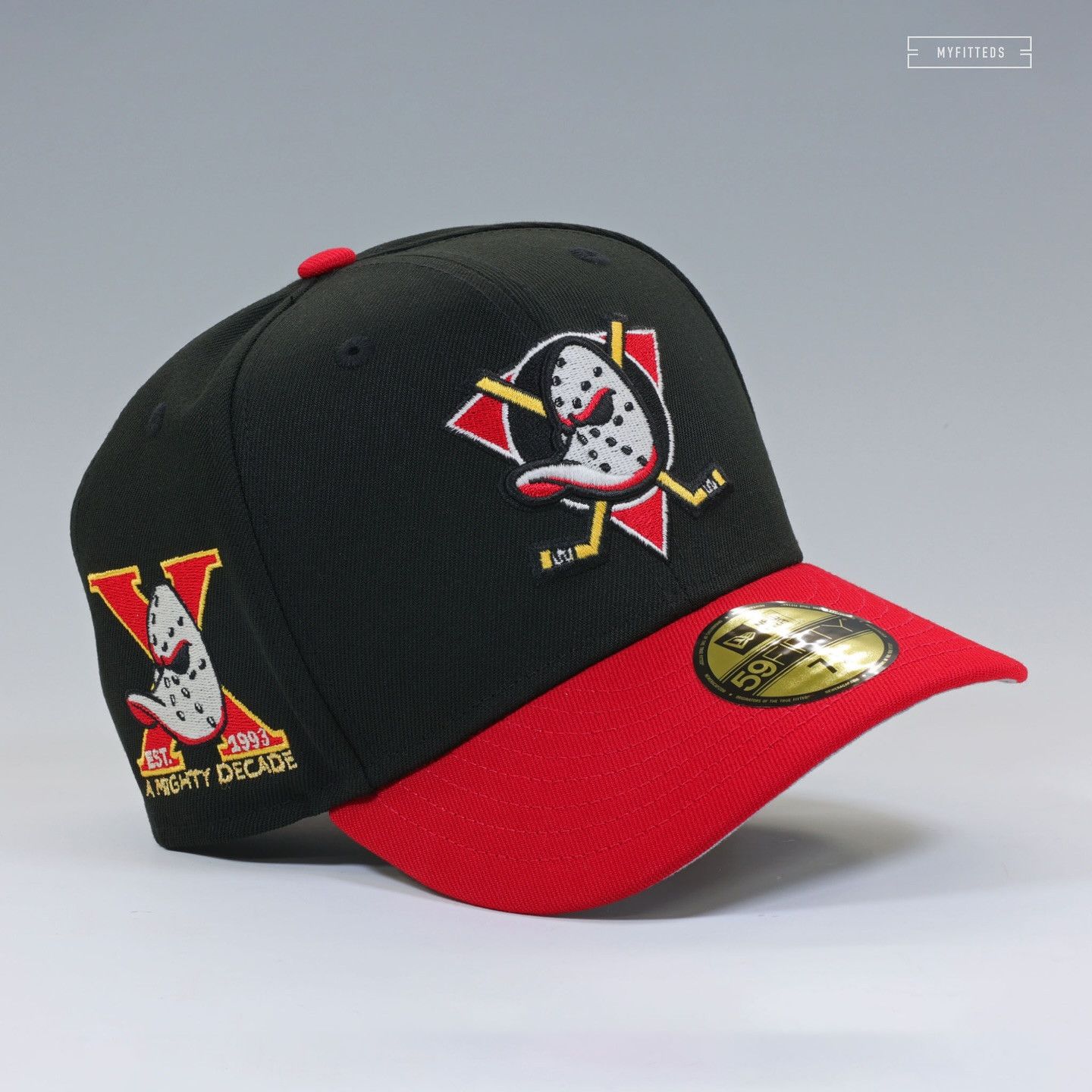 Hat Club × MyFitteds × New Era ANAHEIM MIGHTY DUCKS EDEN HALL SECONDARY ...