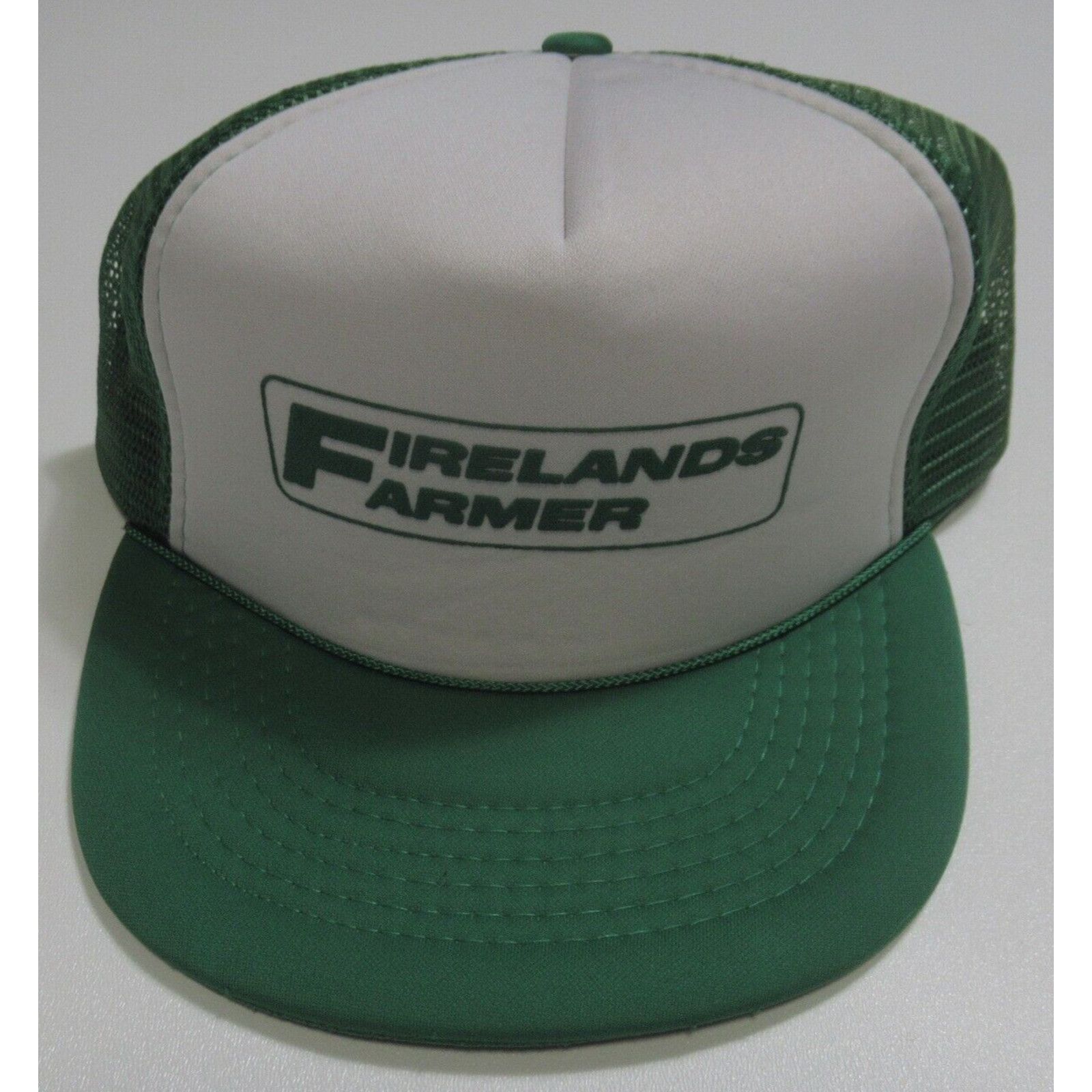 Generic Vintage 80s Firelands Farmer Mesh Trucker Logo Hat Snapback ...