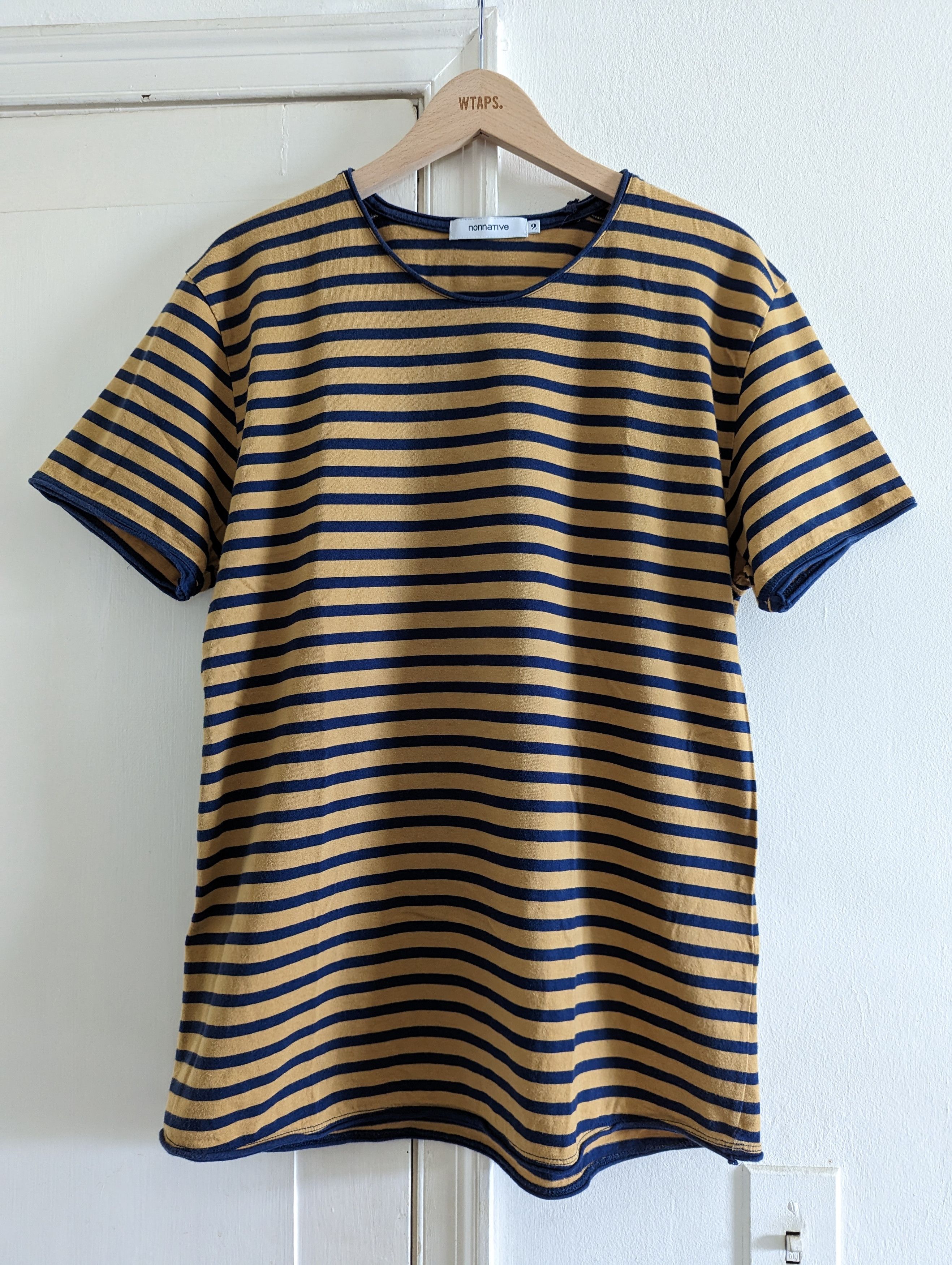 Nonnative Rolled Hem Striped Tee | Grailed